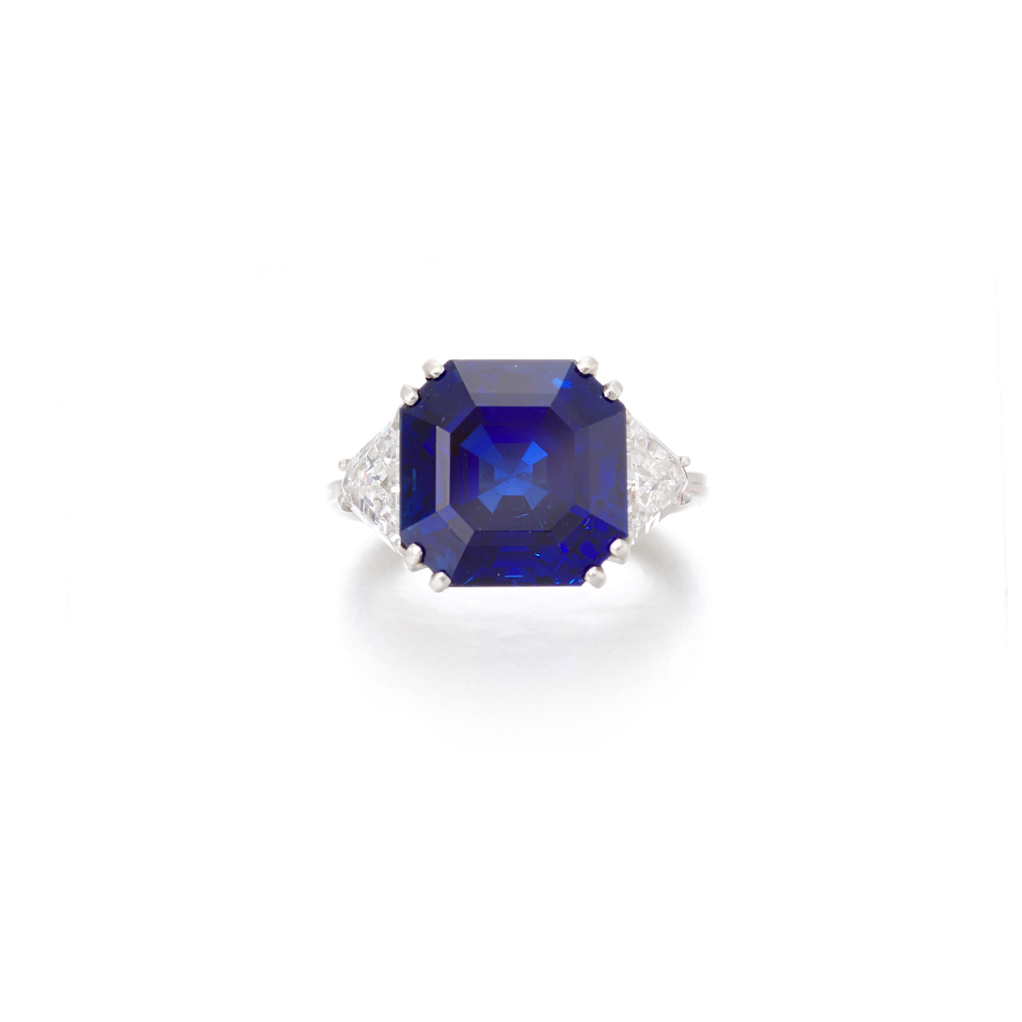 Sapphire and diamond ring (Anello con zaffiro e diamanti) | Fine Jewels ...