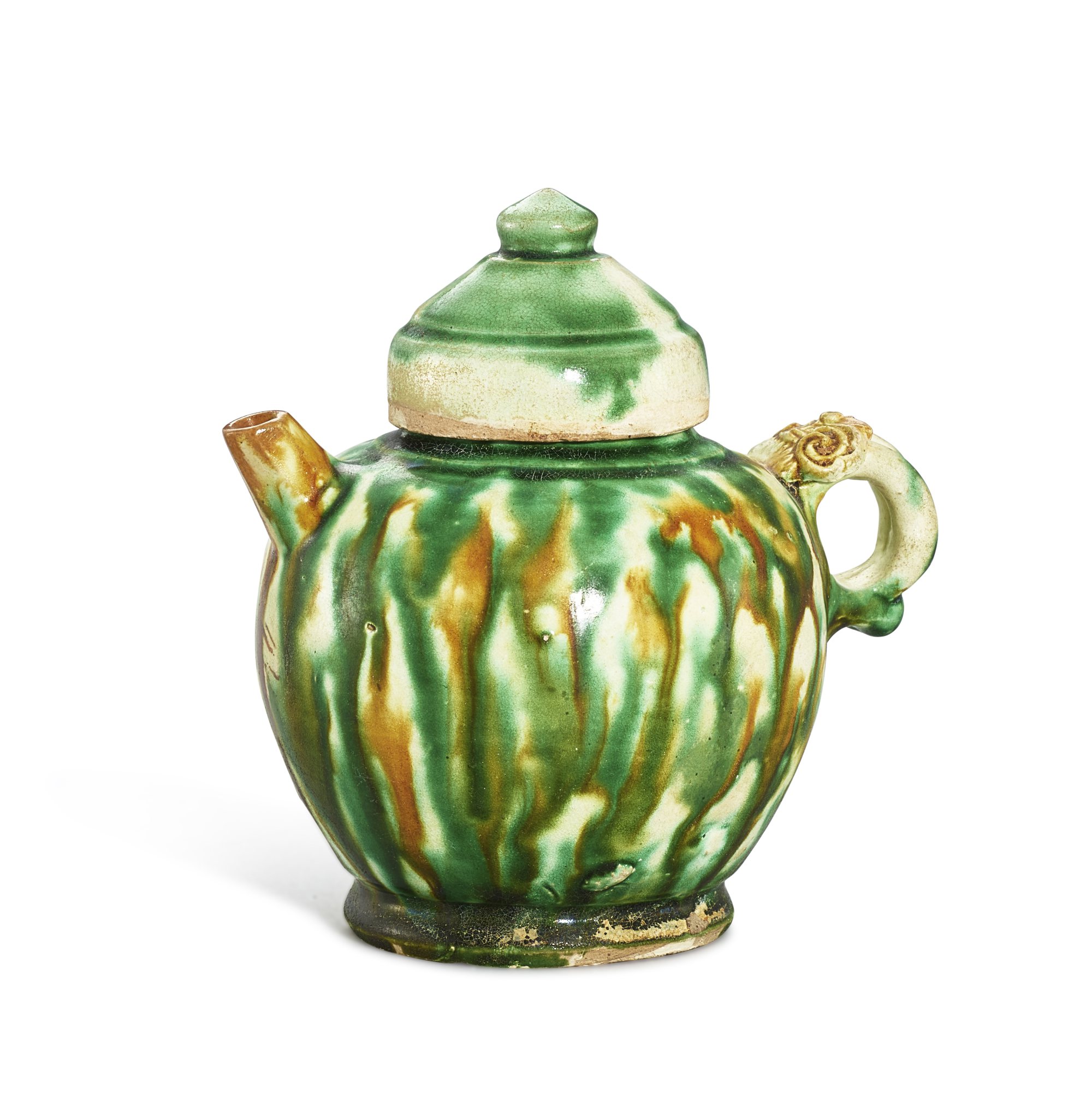 A small sancai ewer and cover, Tang dynasty | 唐 三彩小蓋壺 | Chinese Art ...