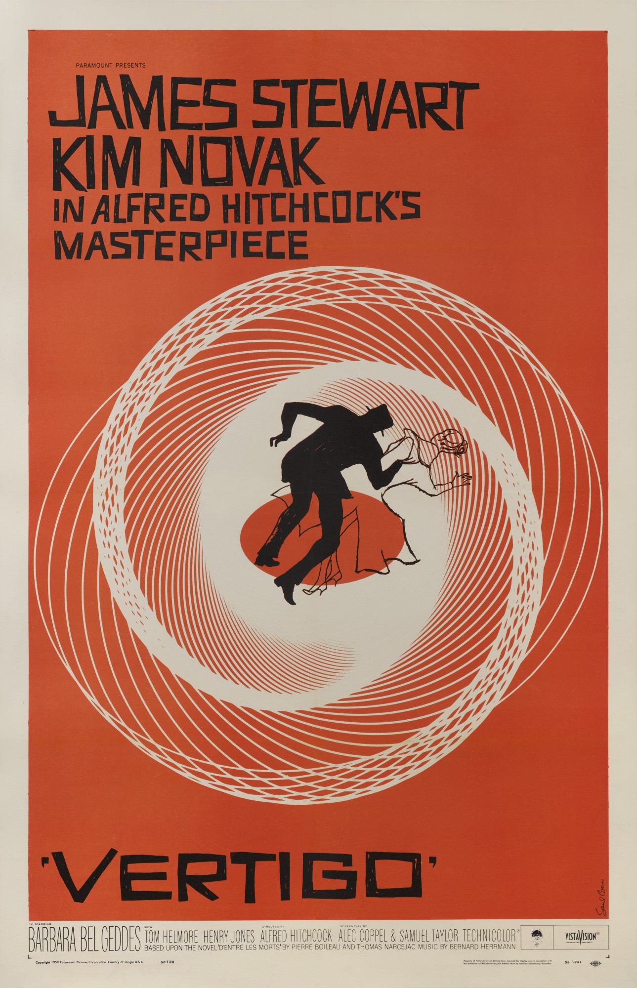 Vertigo (1958) Poster, US | Original Film Posters | 2020 | Sotheby's