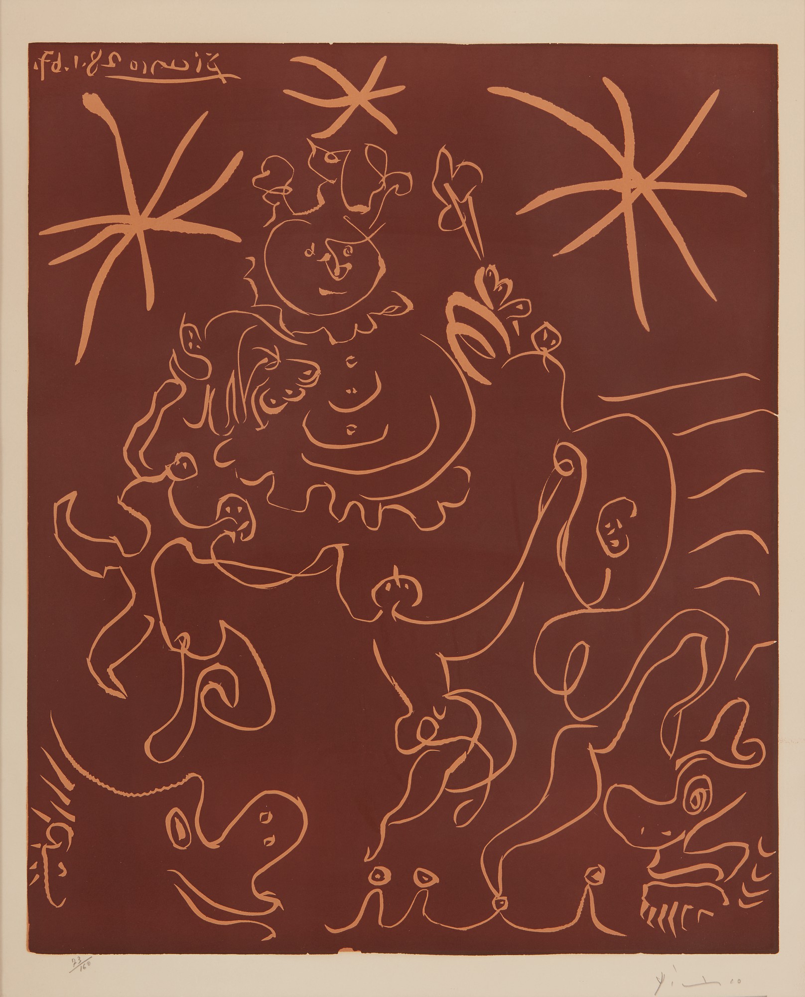 PABLO PICASSO | CARNAVAL 1967 (B. 1242; BA. 1852) | Picasso Prints ...