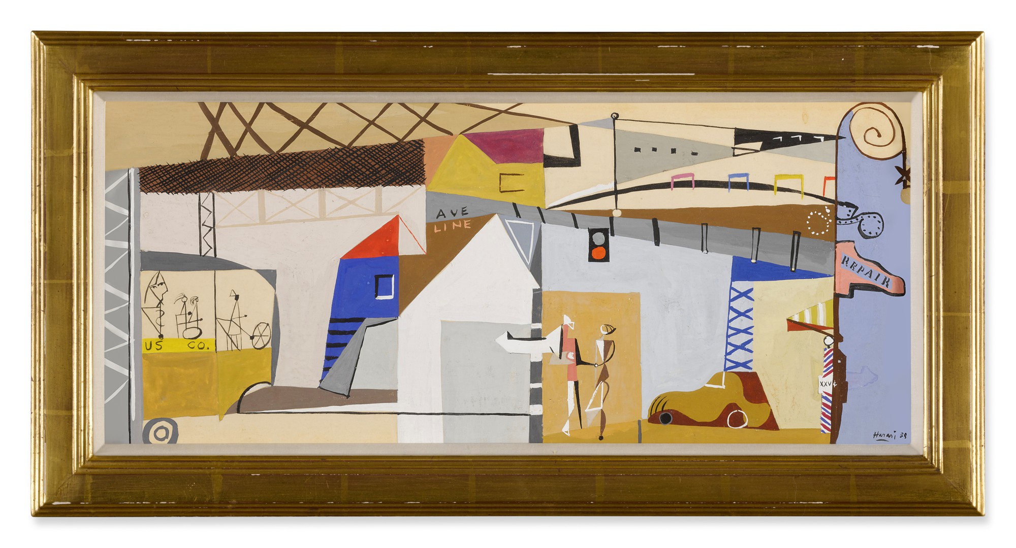 Untitled (Williamsburg Housing Project Mural Study) | Two Centuries ...