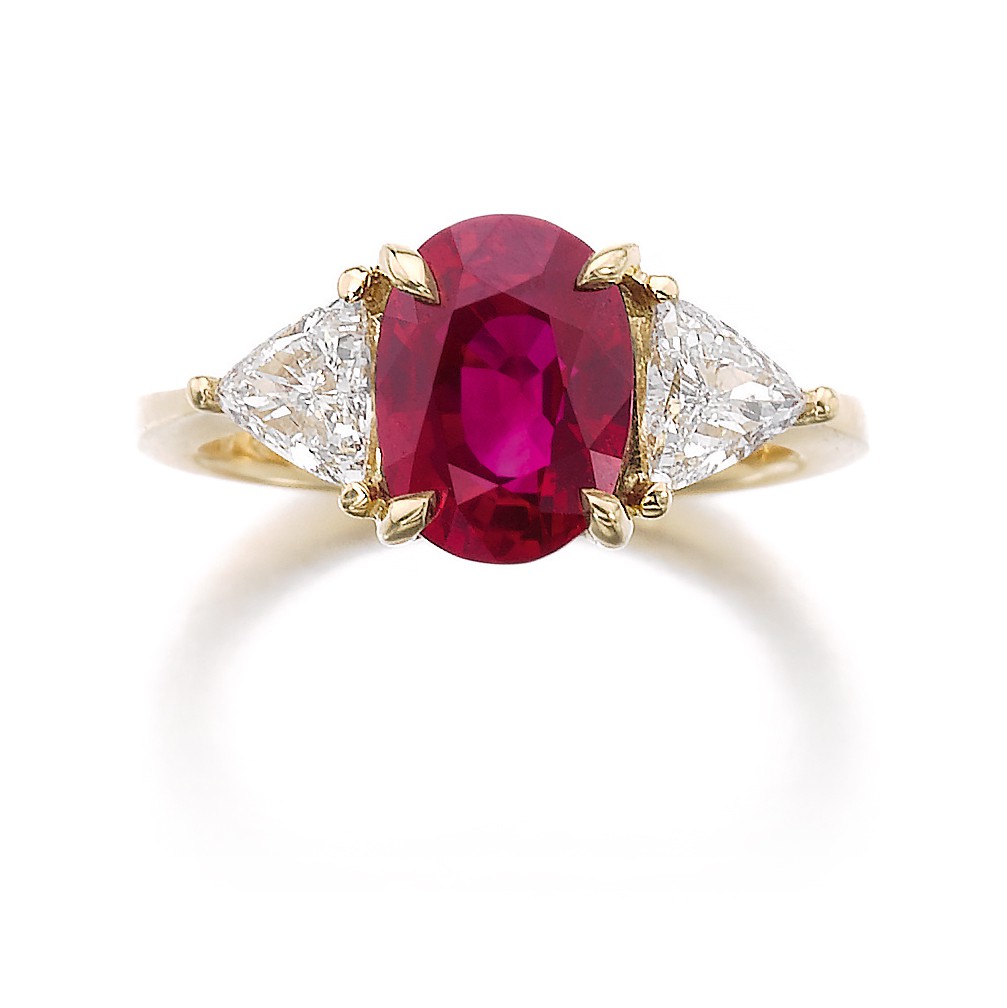 RUBY AND DIAMOND RING [紅寶石配鑽石戒指] | Magnificent Jewels and Noble Jewels | 2020 | Sotheby's