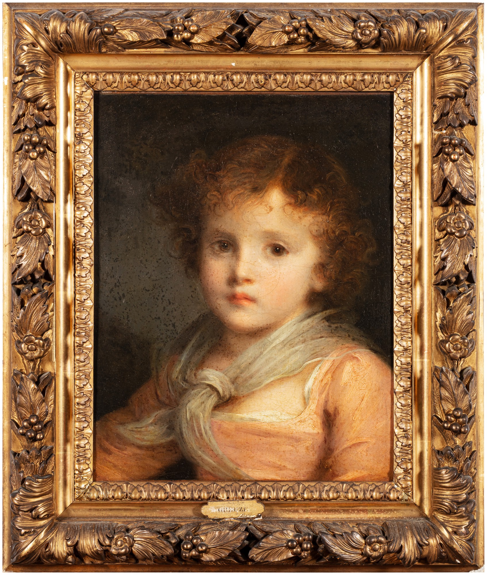 Portrait of a young girl | Portrait de jeune enfant | Tableaux Dessins ...