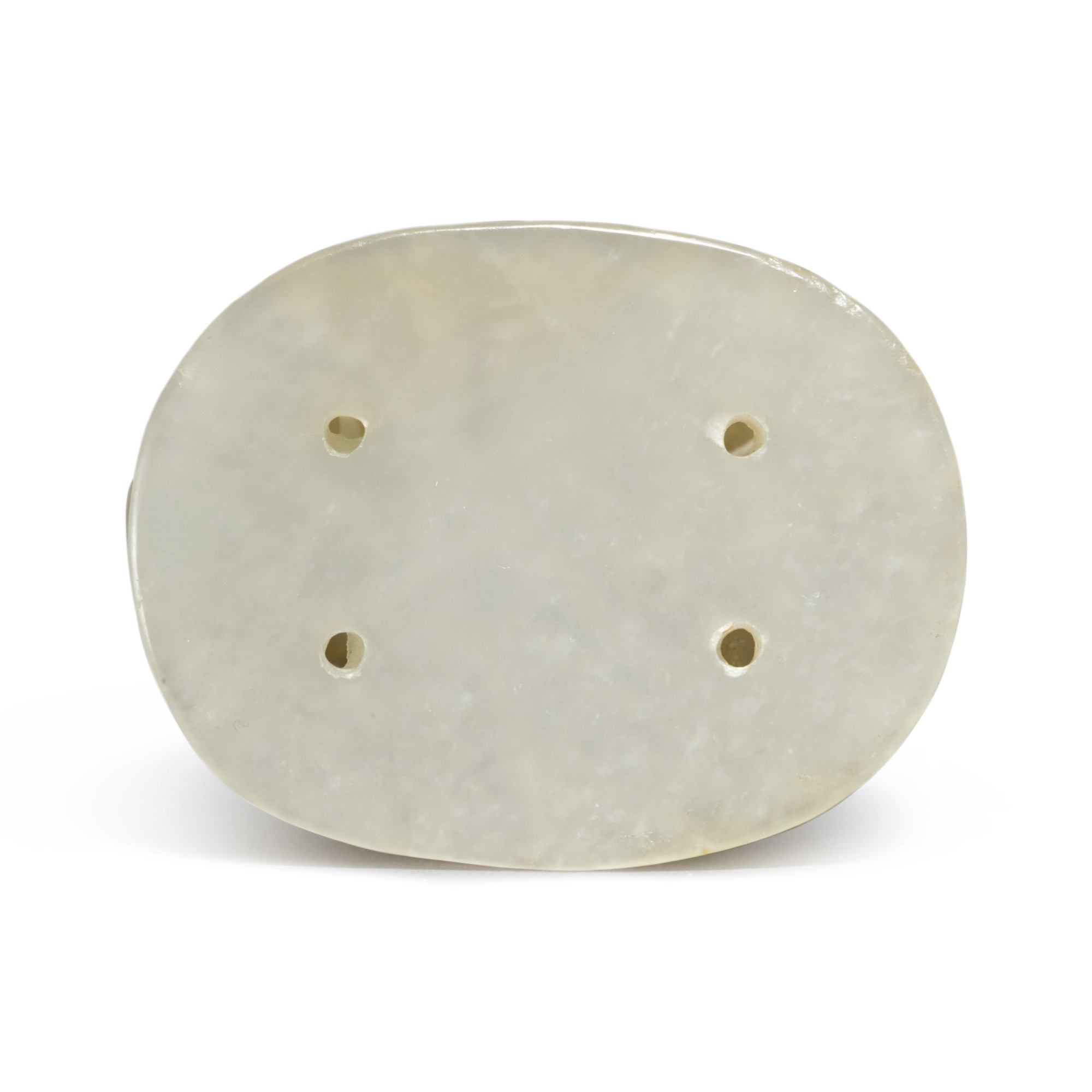 A reticulated pale celadon jade hat finial, Ming dynasty | The Hundred ...