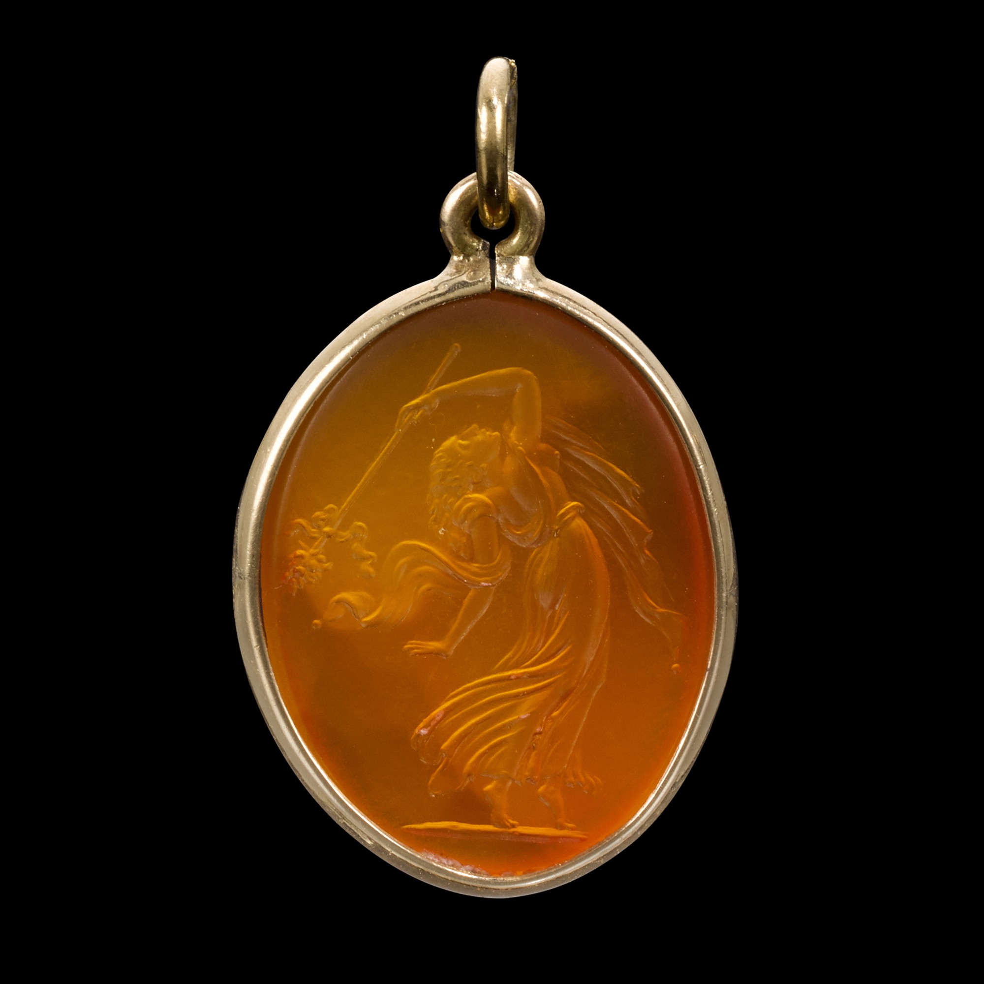 Italian, circa 1800 | Intaglio with a Bacchante | Small Wonders: Early ...