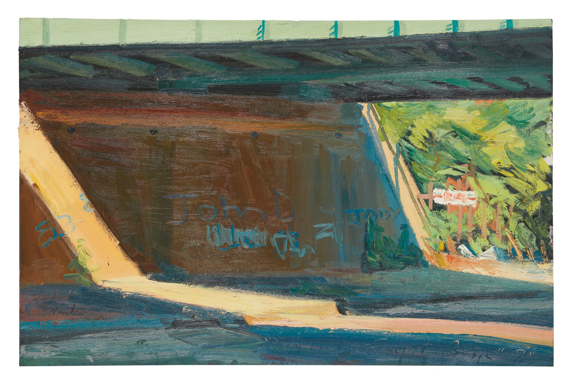 RICHARD SHEEHAN | SUN UNDER FREEPORT BRIDGE | Contemporary Art Online | New York | 2019 | Sotheby's