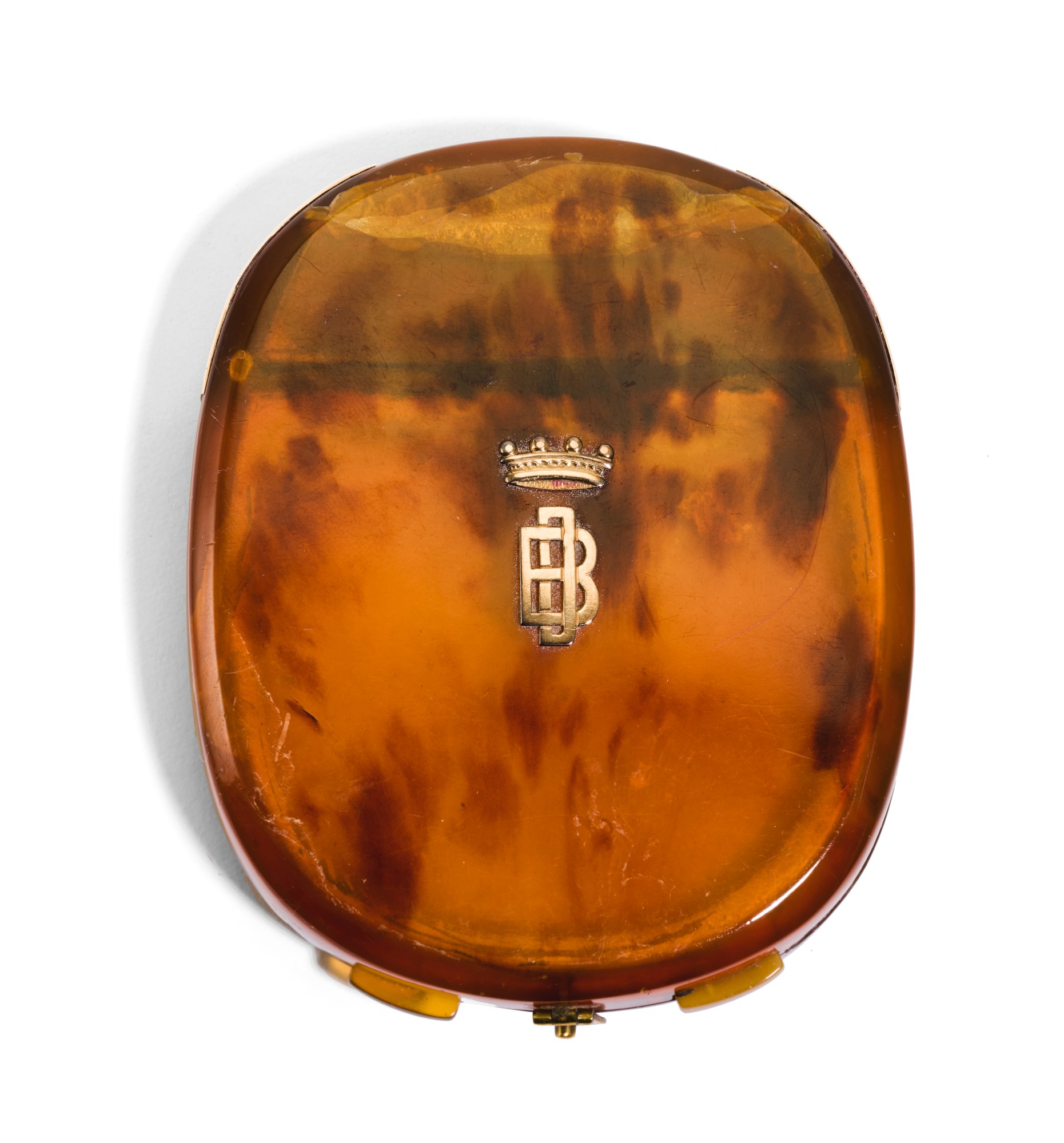 A jewelled Art Deco lacquer vanity case, Paris, circa 1925 | The Family Collection of the late ...