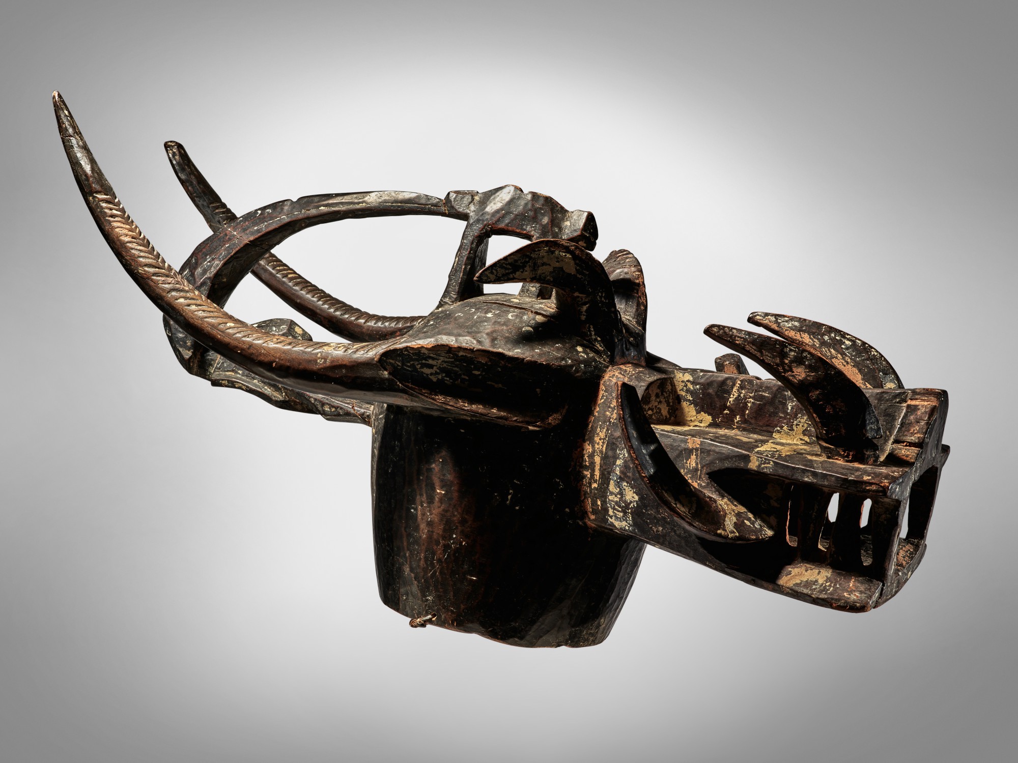Senufo "Firespitter" Helmet Mask, Côte d'Ivoire | Art of Africa ...