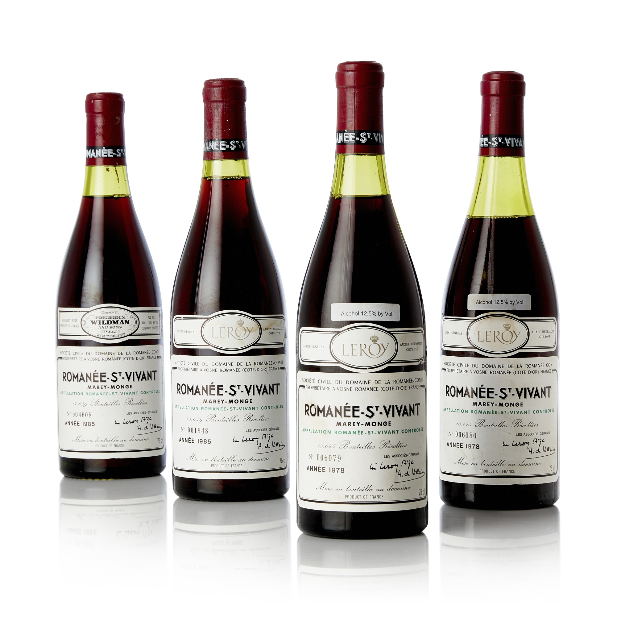 Romanée St. Vivant 1978 Domaine de la Romanée-Conti (2 BT ...