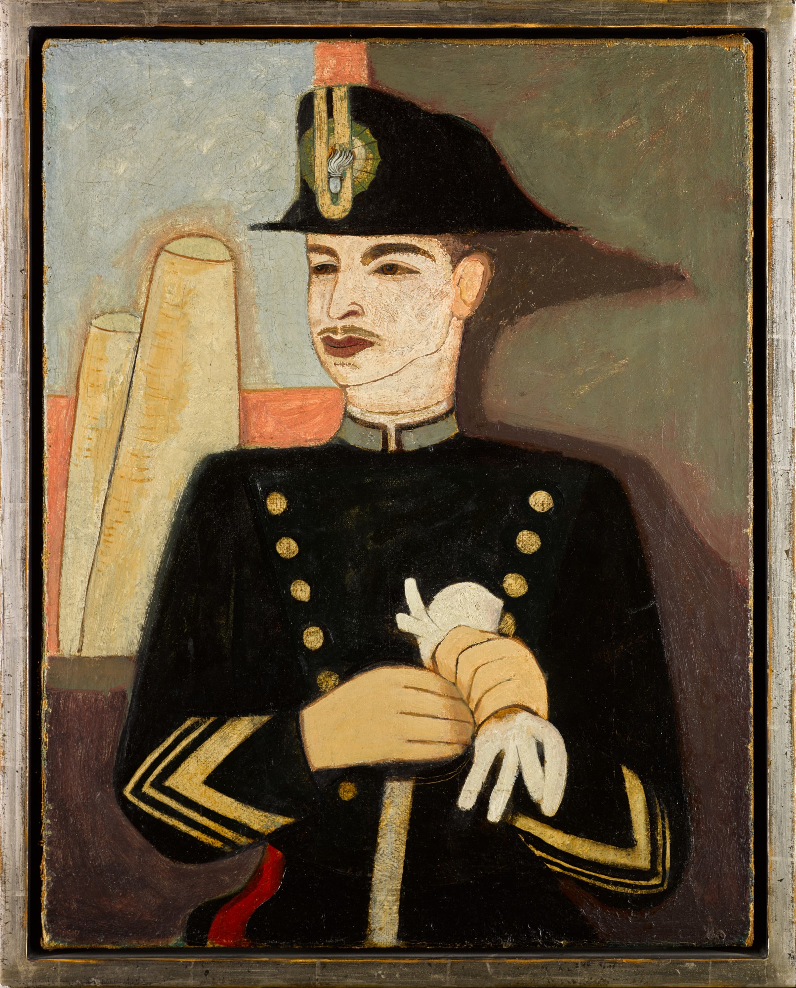 FELIX NUSSBAUM | BILDNIS EINES KARABINIERE (PORTRAIT OF A CARABINIERE ...