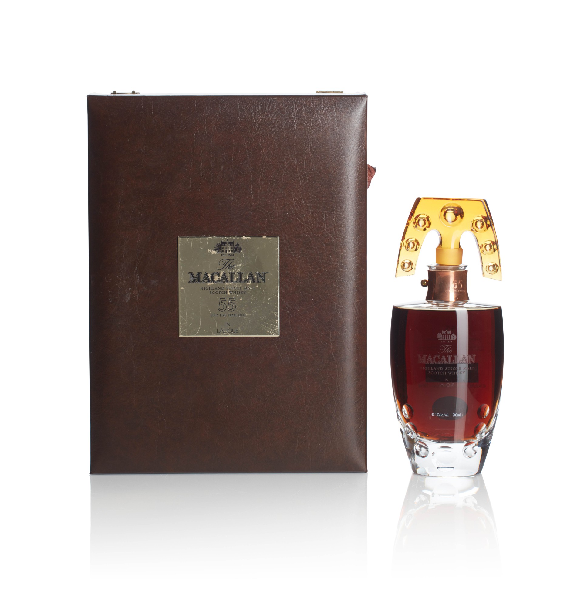 The Macallan 55 Year Old in Lalique, Six Pillars, Second Edition, 40.1 ...