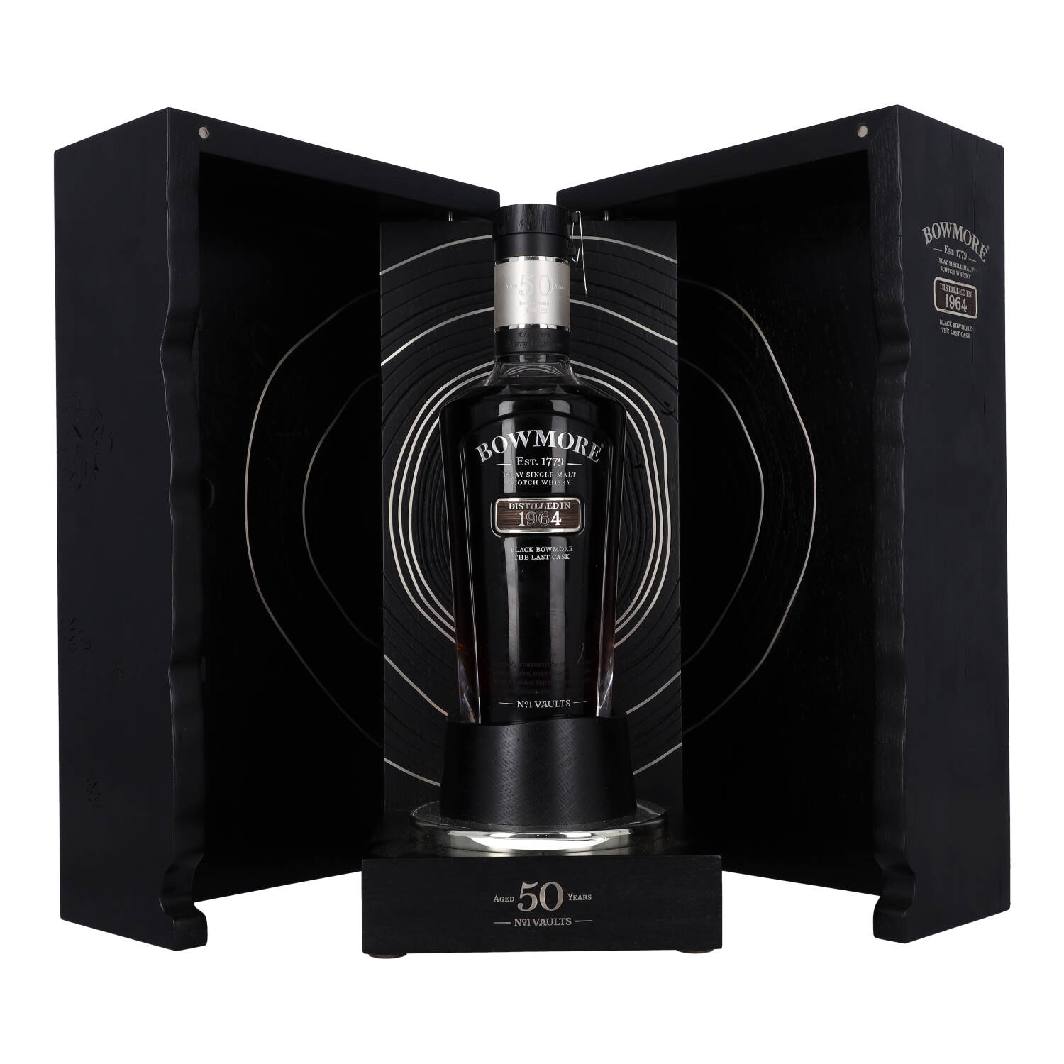 Bowmore Black 50 Year Old The Last Cask 41.0 abv 1964 (1 BT75) | Whisky ...