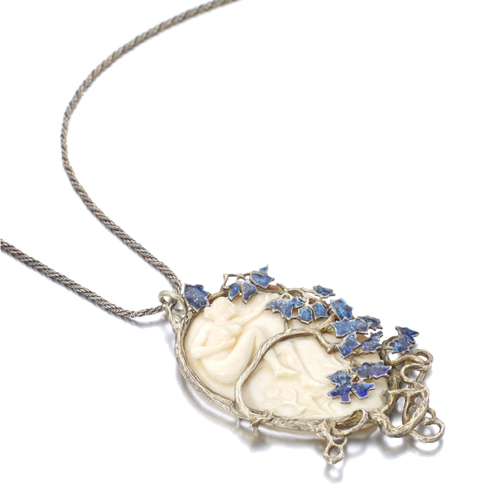 IVORY AND ENAMEL PENDANT | The Weekly Edit: Fine Jewels | Geneva | 2020 ...