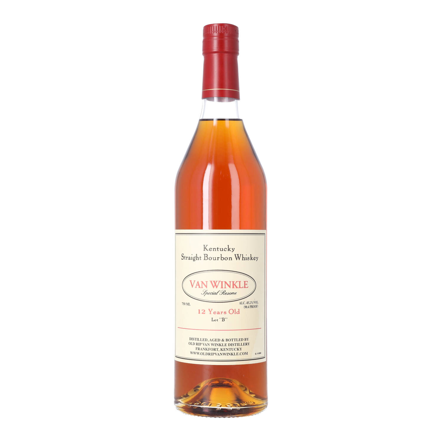 Van Winkle 12 Year Old Special Reserve Lot "B" 90.4 proof NV (1 BT75 ...