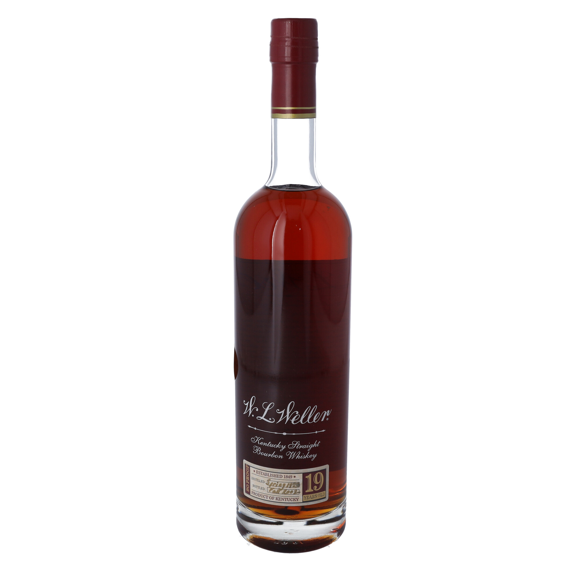W.L. Weller 19 Year Old 90 proof 1983 (1 BT75) | Rare Bourbon + Rye ...