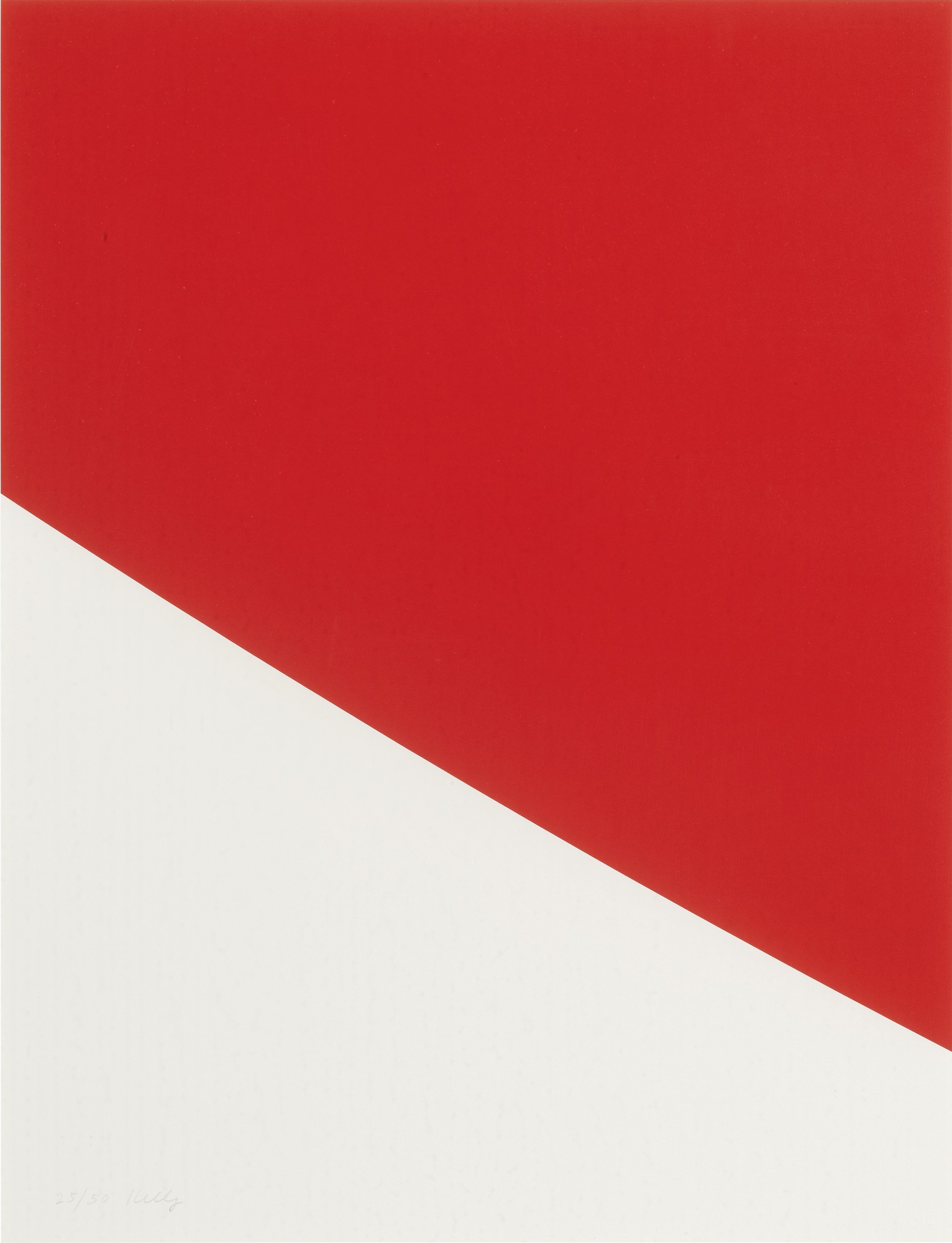 ELLSWORTH KELLY | RED CURVE (A. 279) | Important Prints & Multiples ...