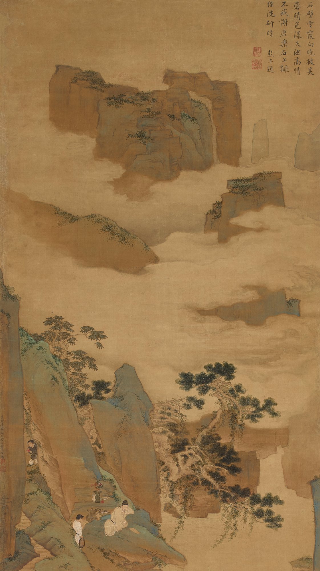 Qiu Ying circa 1495 - 1552 仇英 | Landscapes of Four Seasons 四季山水 | Fine ...