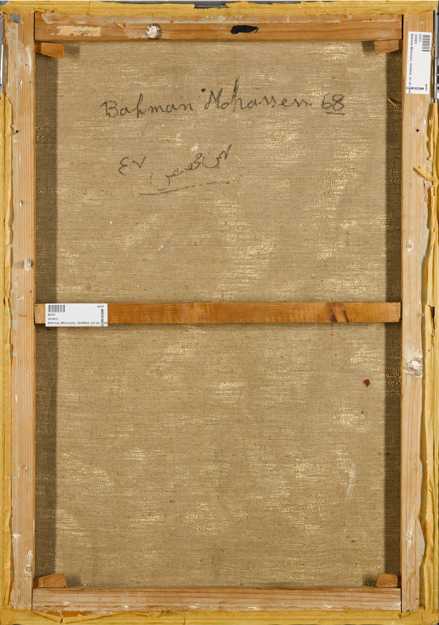 BAHMAN MOHASSES | PERSONAGGIO I | 20th Century Art / Middle East | 2020 ...