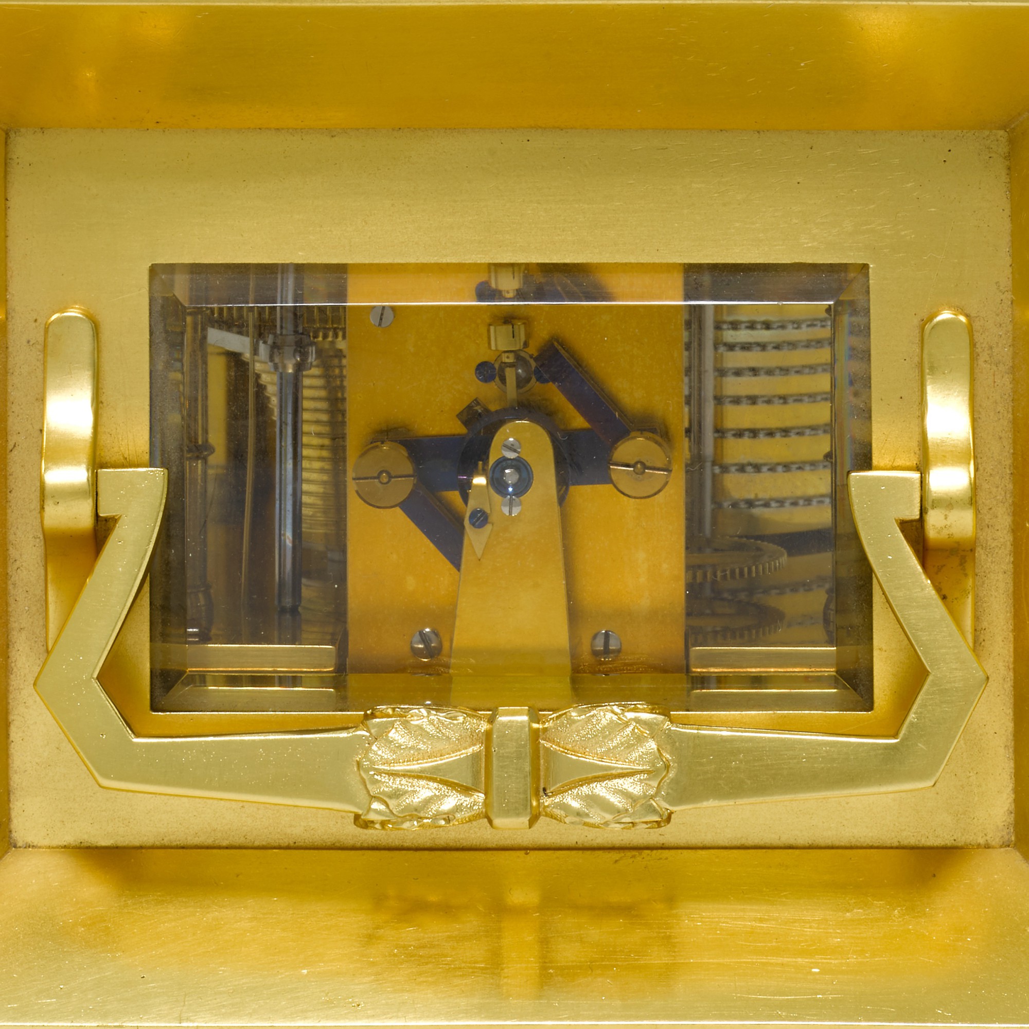 A gilt-brass chronometer carriage timepiece, Edward John Dent, No.693 ...