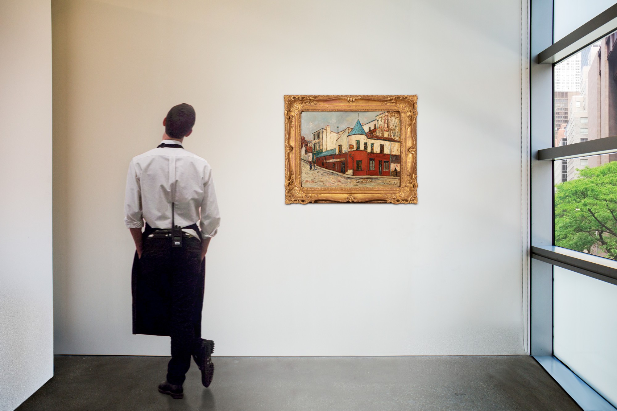 Le restaurant de la Tourelle à Montmartre | Art Impressionniste et ...