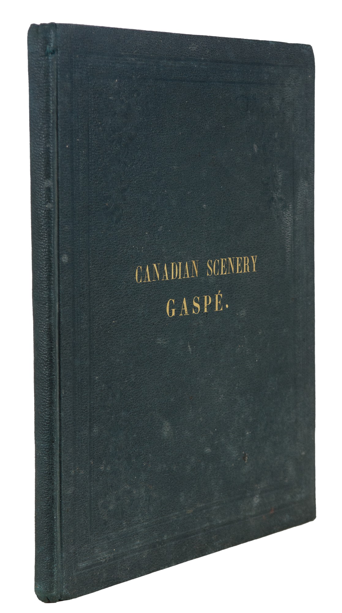 Pye, Thomas. A rare work on the District of Gaspe on the eastern ...