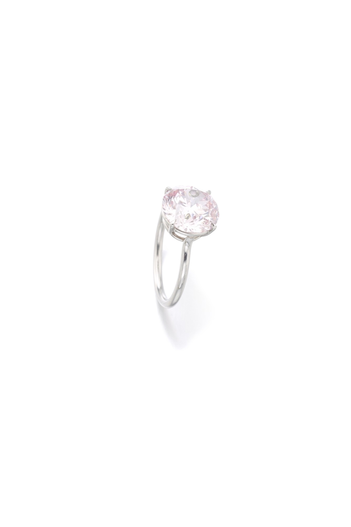 FINE FANCY LIGHT PINK DIAMOND RING | Magnificent Jewels and Noble ...