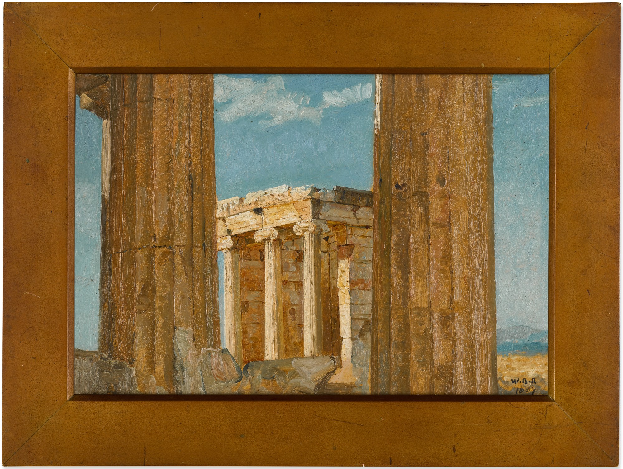 The Temple of Nike Apteros, seen from the Propylaea | European ...