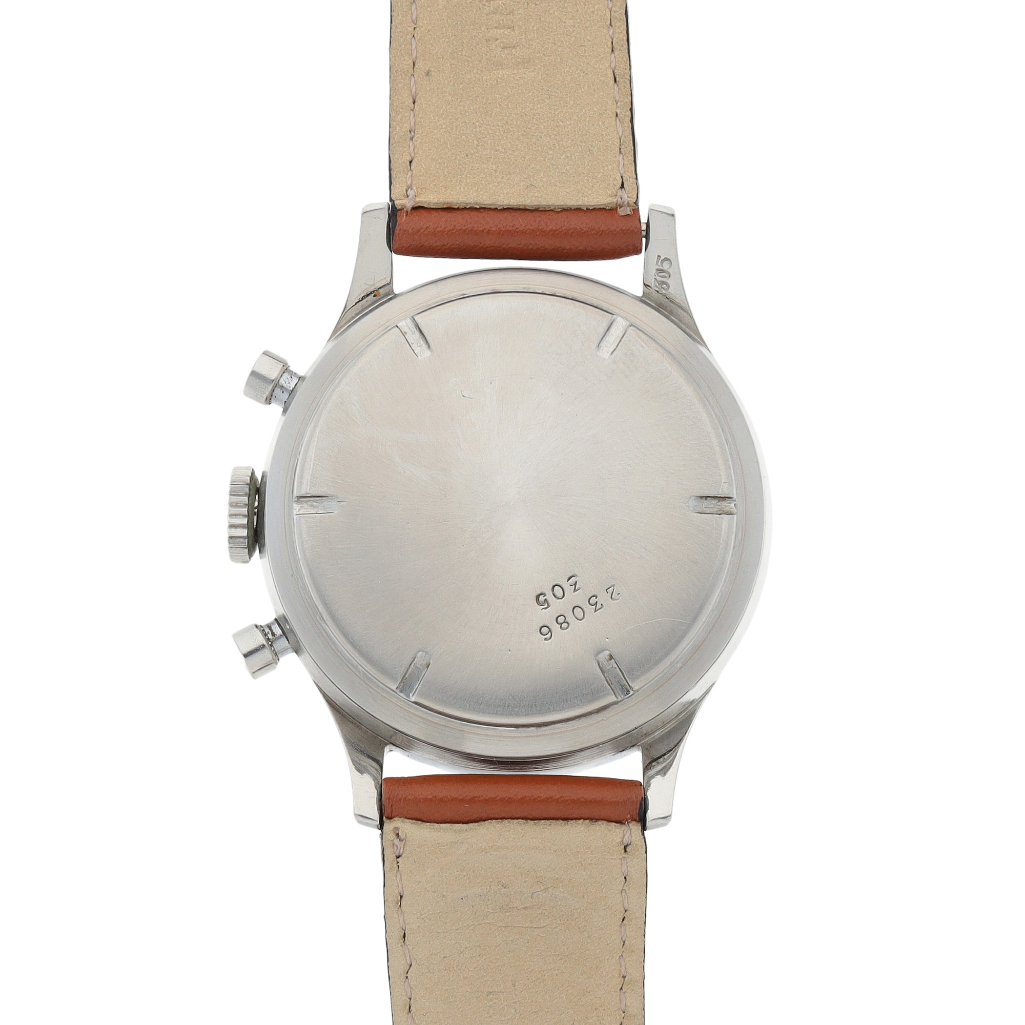 'Double Hand', Ref. 5699 Stainless steel chronograph wristwatch Circa ...