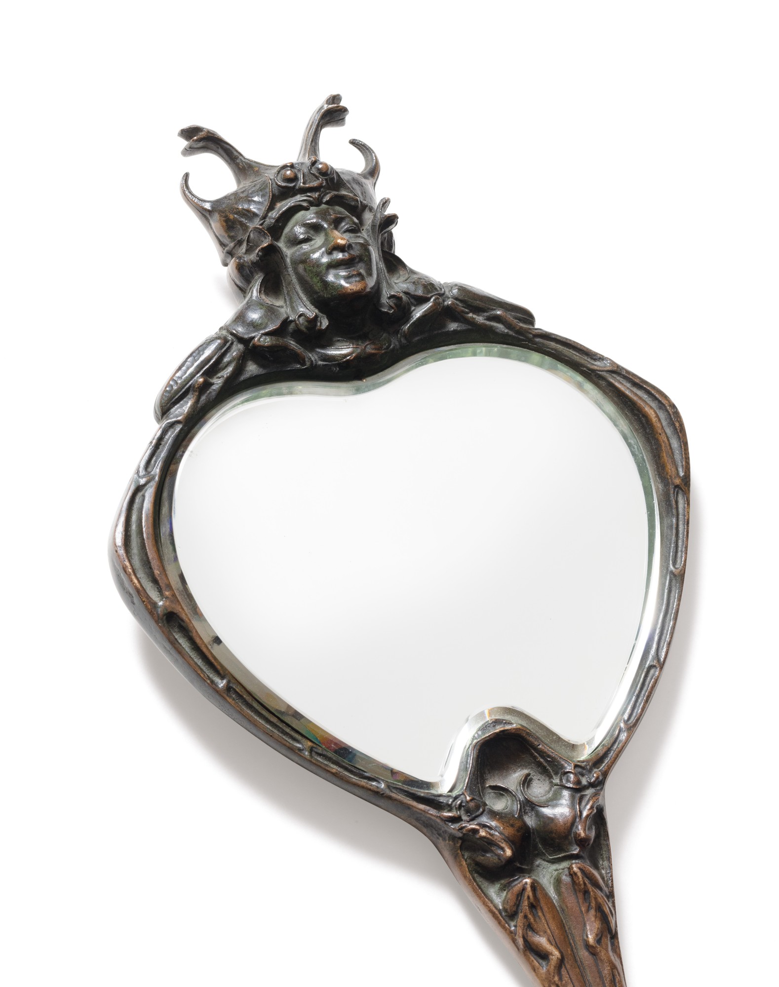 Face à mains, "Lucanes" | Hand mirror, 'Lucanes' | Claude H. Sorbac ...
