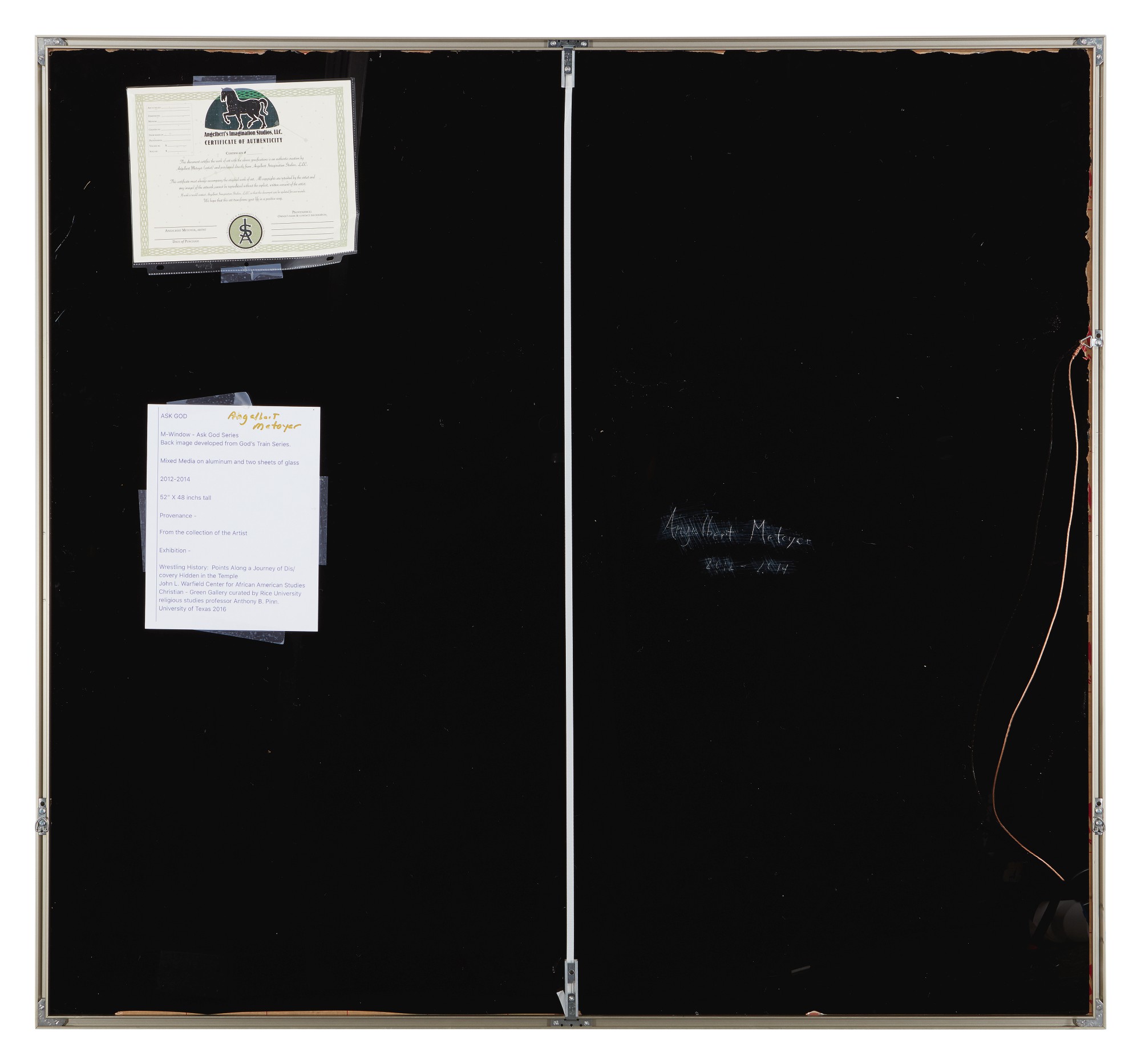 ANGELBERT METOYER | ASK GOD | Contemporary Art | 2020 | Sotheby's