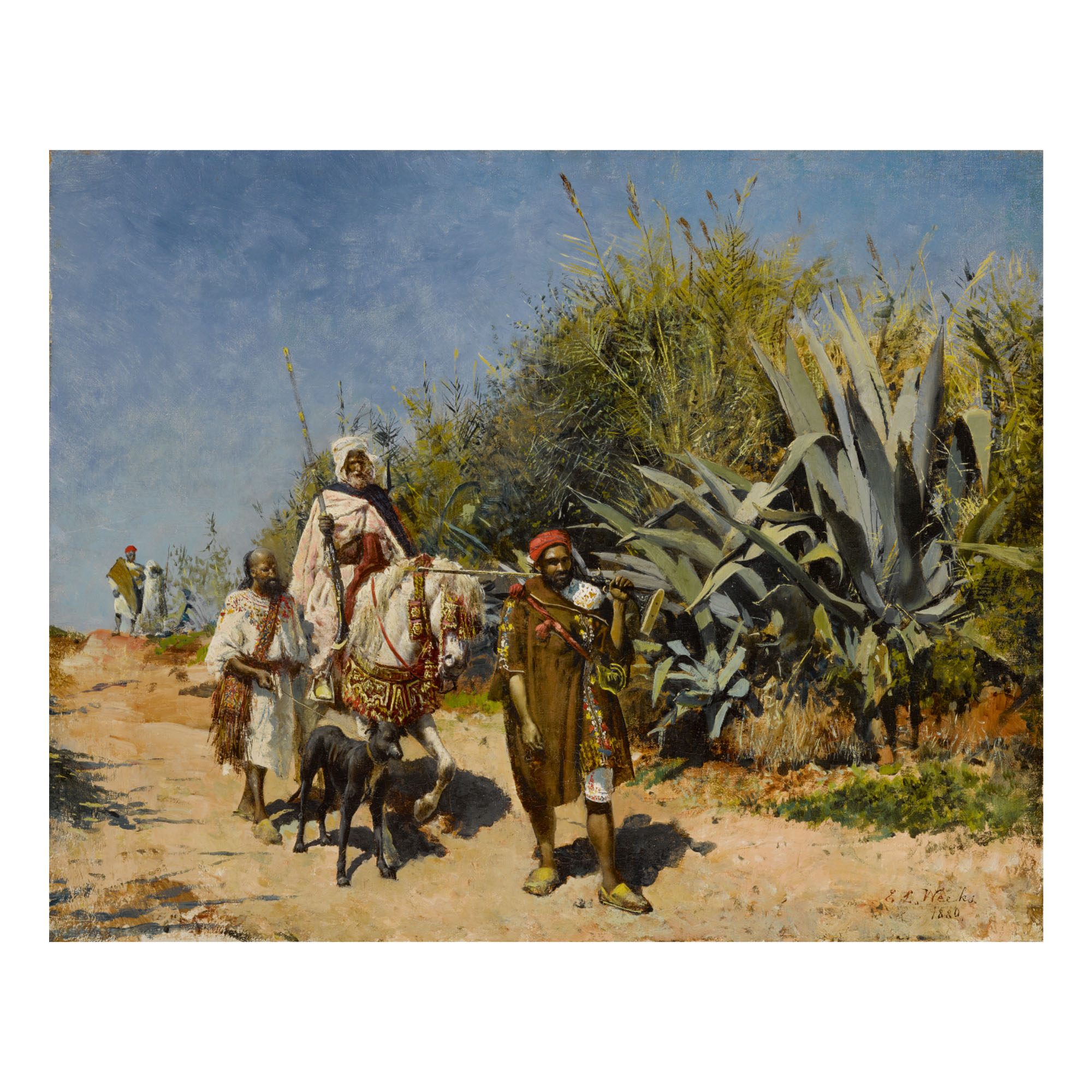 EDWIN LORD WEEKS | THE PROCESSION | 19th Century European Art | 2020 ...