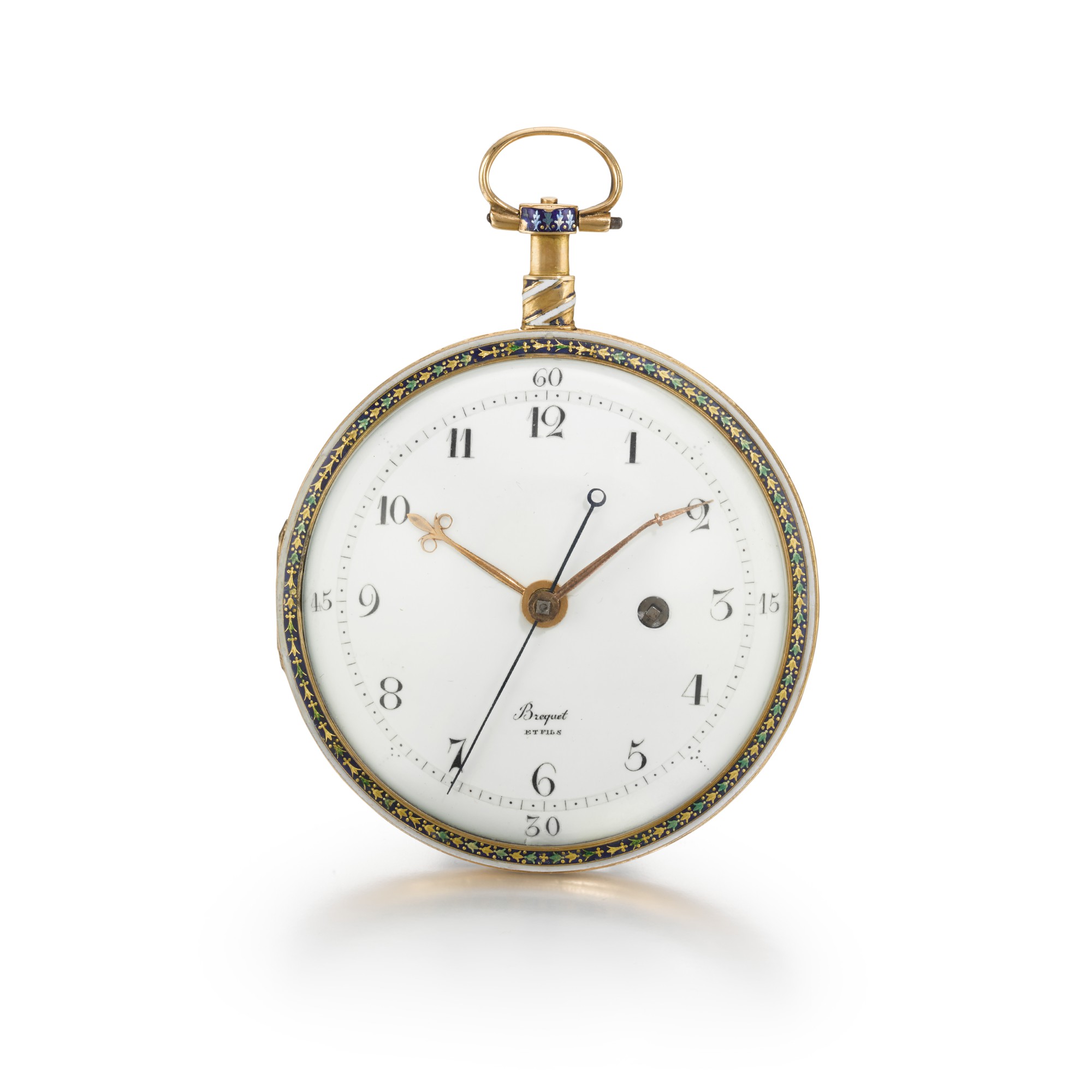 Gold And Enamel Centre Seconds Watch, Circa 1800 | Fine Watches ...