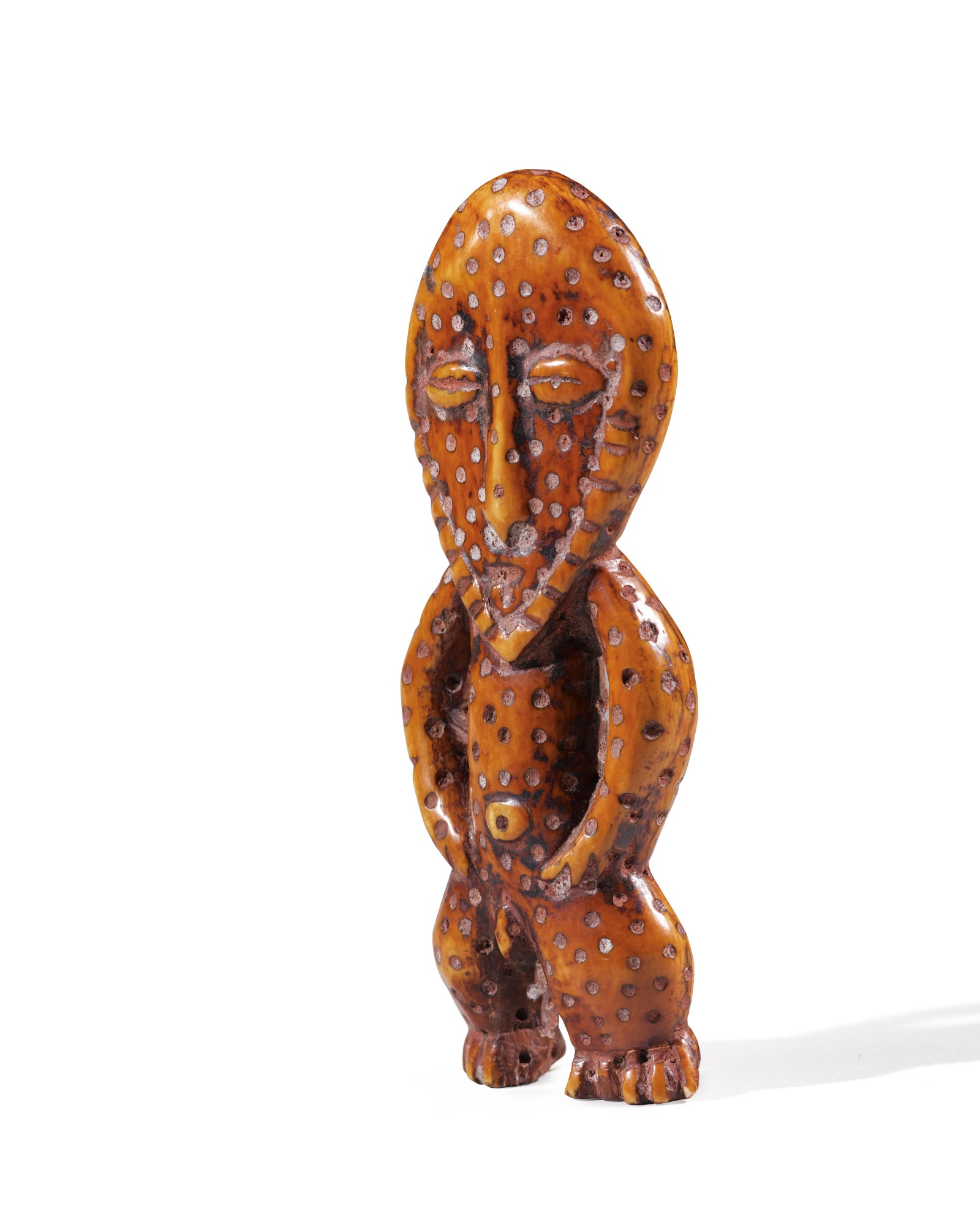 Statuette en ivoire, Léga, République Démocratique du Congo | Lega ...