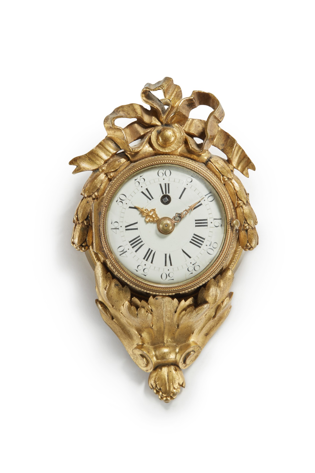 A Small Louis XVI Gilt Bronze Wall Clock, Circa 1765 | Long Island ...