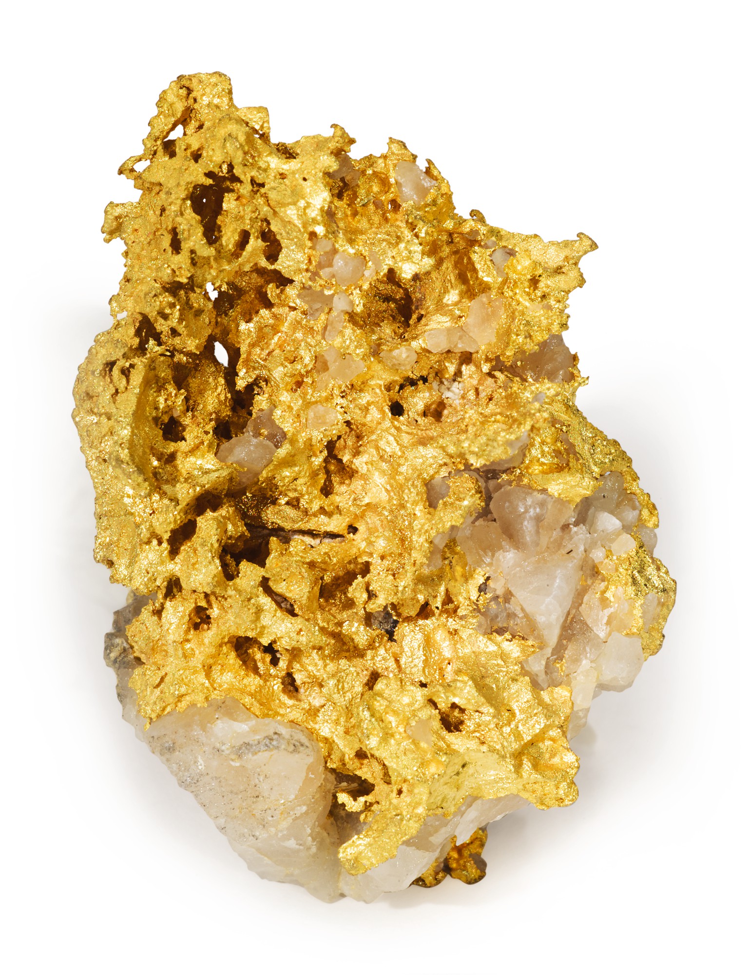 GOLD IN QUARTZ | Natural History; Including Fossils, Minerals ...