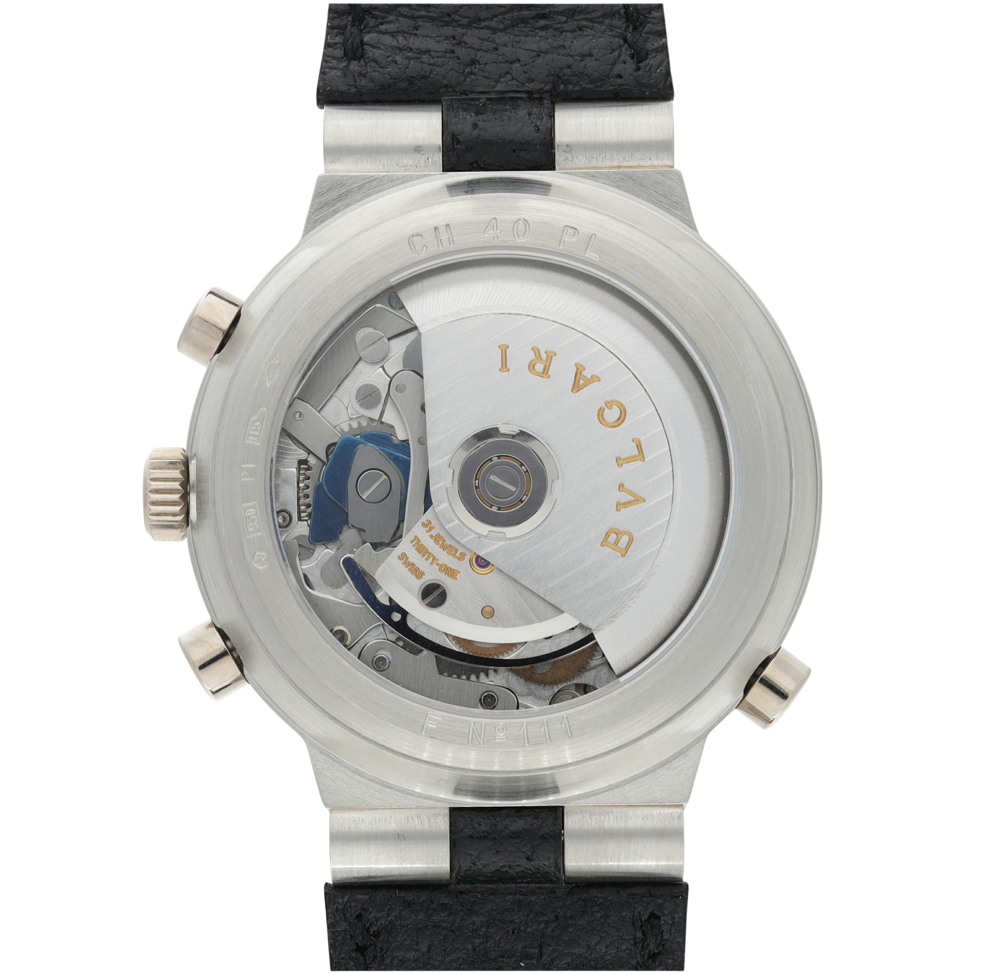 BULGARI | REFERENCE CH 40 PL RATTRAPANTE A PLATINUM AUTOMATIC SPLIT ...
