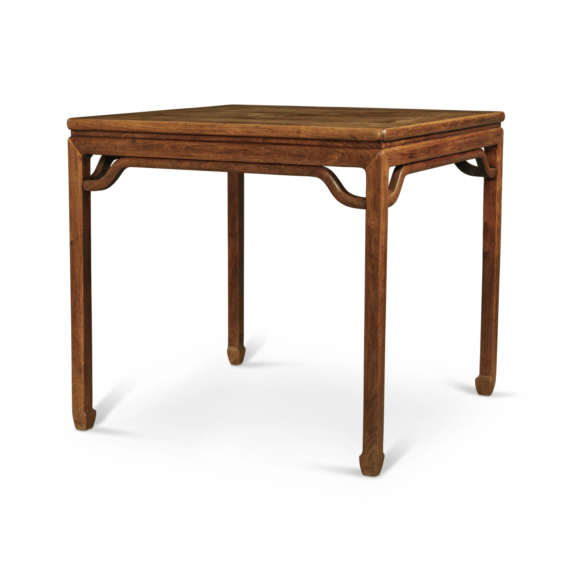 A 'huali' square table (Fangzhuo), Qing dynasty, 19th century | 清十九世紀 ...