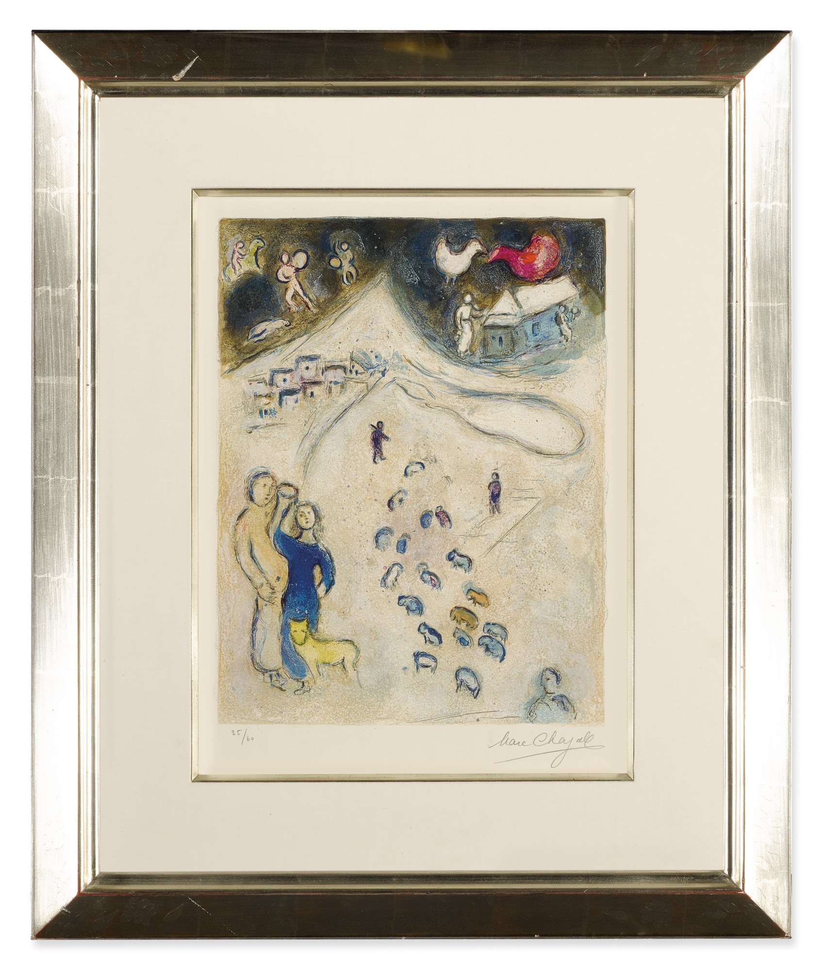 MARC CHAGALL | WINTER (M. 333; SEE C. BKS. 46) | Chagall Online: A ...