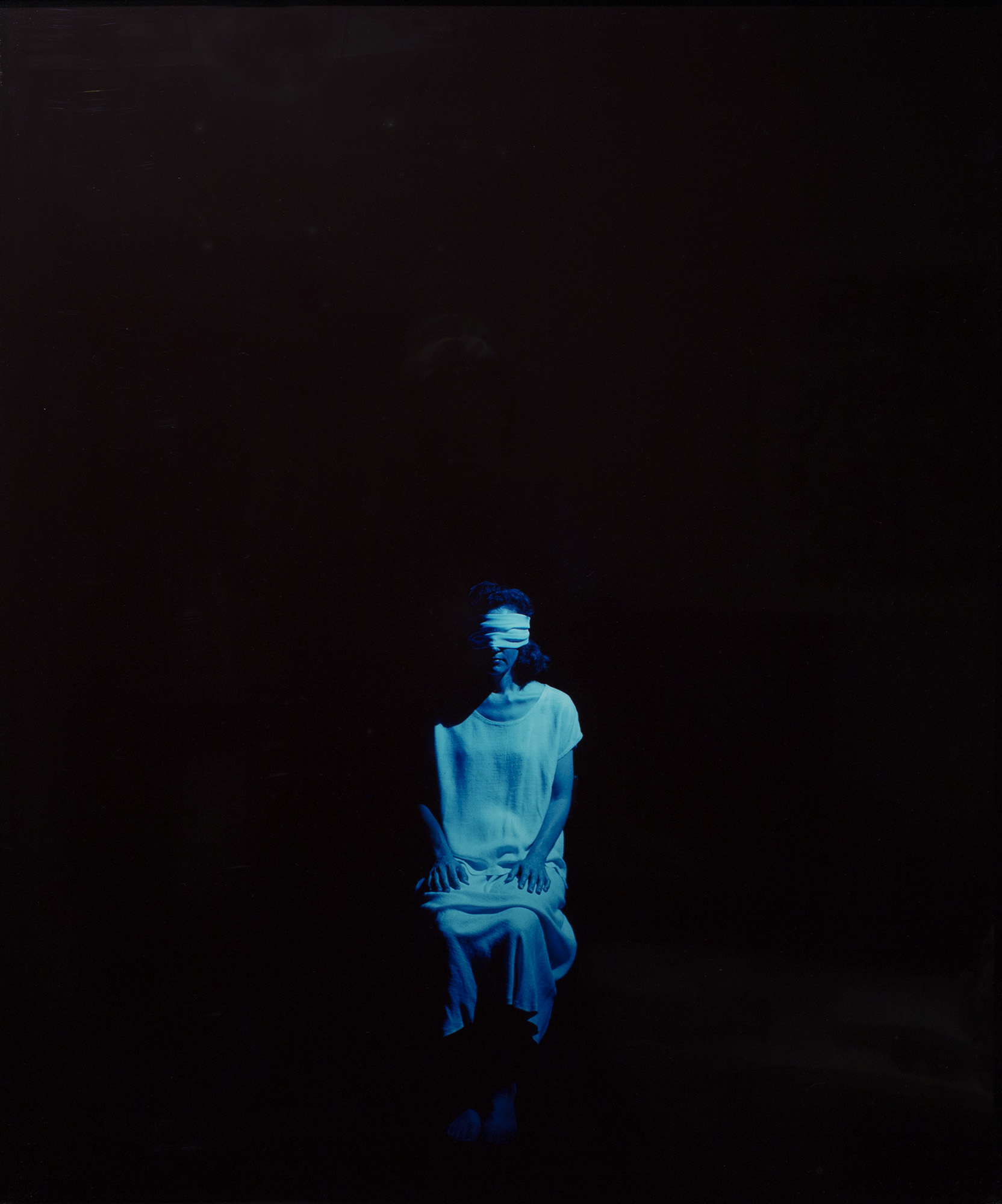 Blue Woman Blindfolded, 1990 | Museum of Contemporary Photography ...