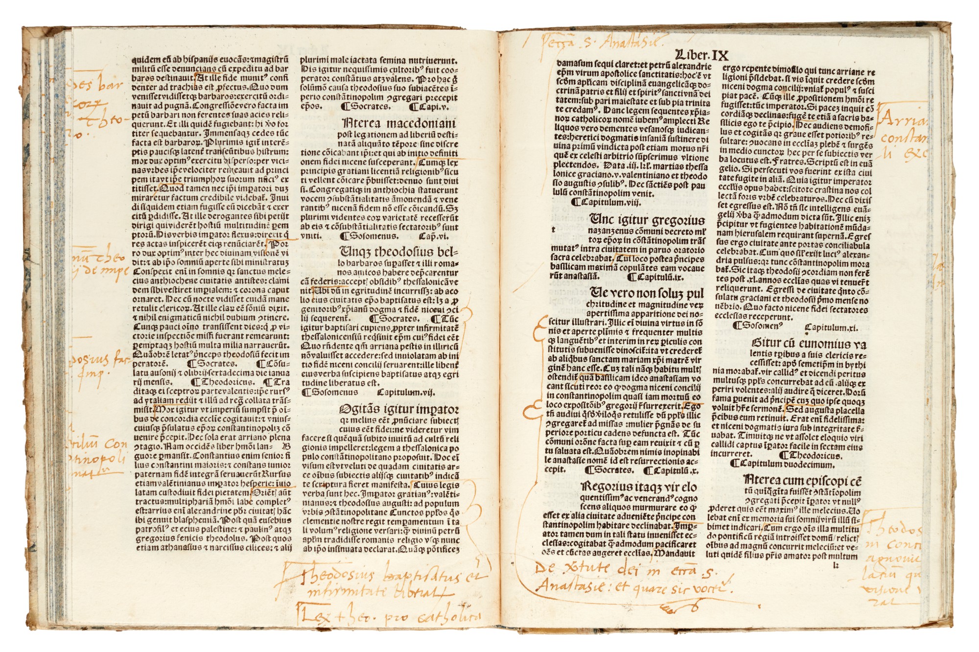 Cassiodorus Historia Ecclesiastica Tripartita Paris C 1494 1495