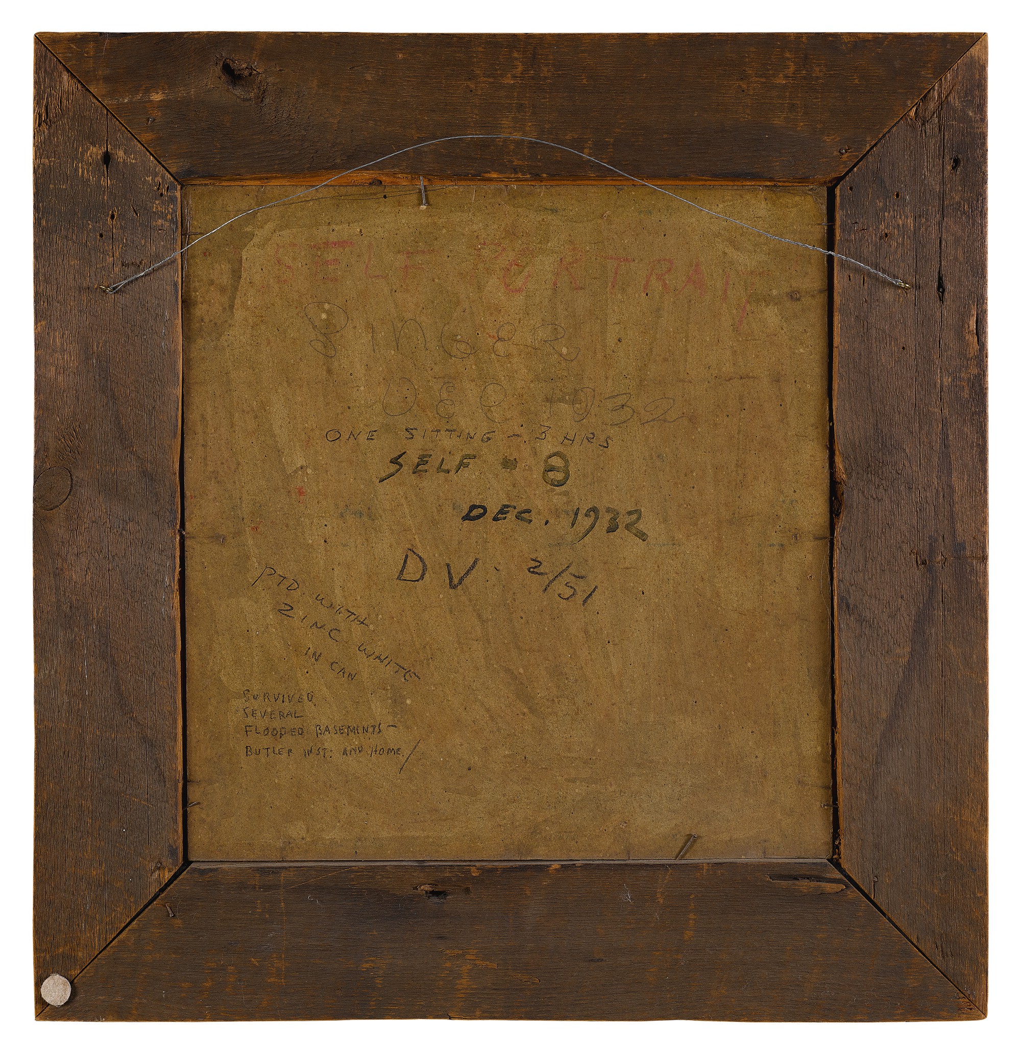 Self-Portrait | Two Centuries: American Art | 2021 | Sotheby's