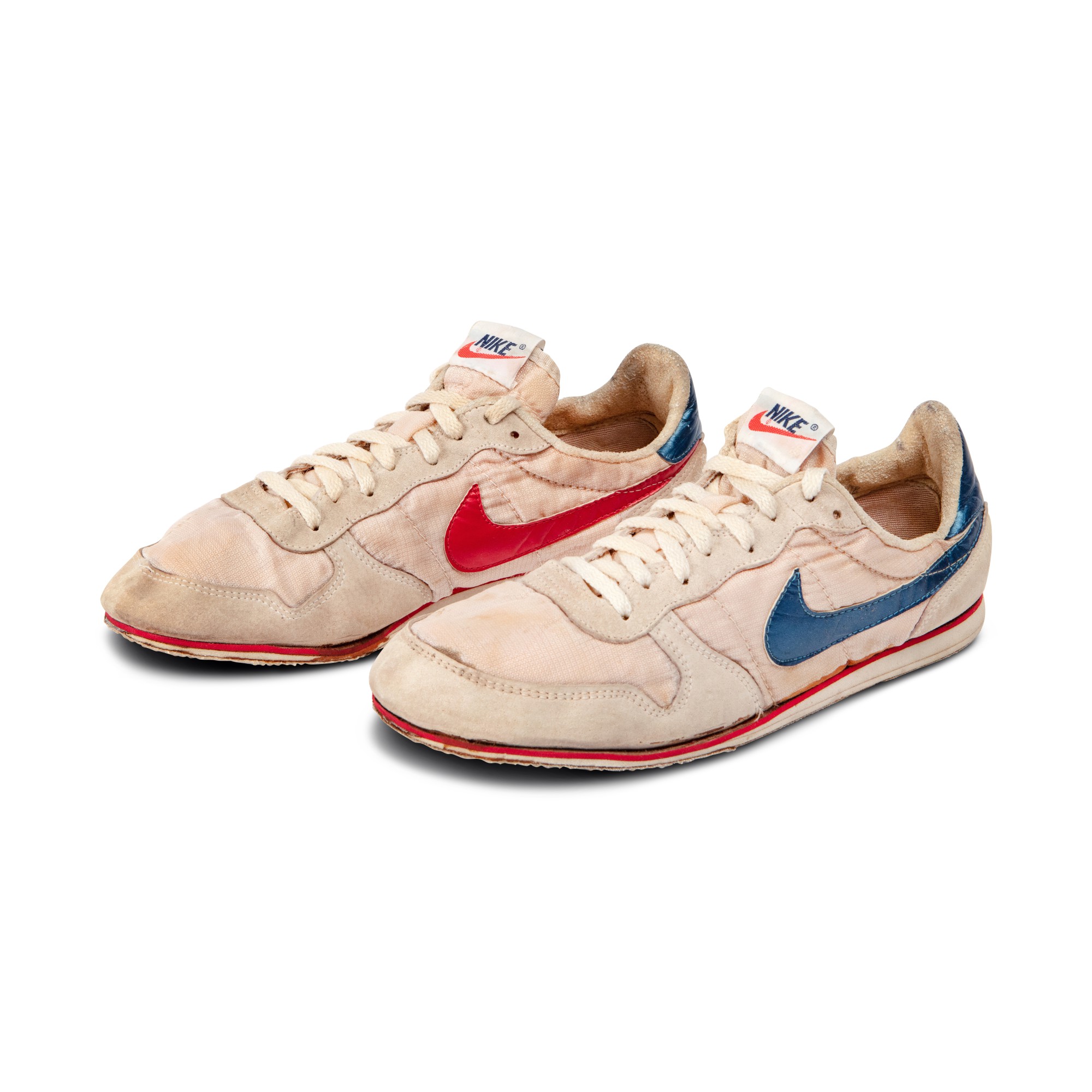 Bill Bowerman (Nike Co-Founder) Lab Metal Sandpaper Track Shoes Nike ...