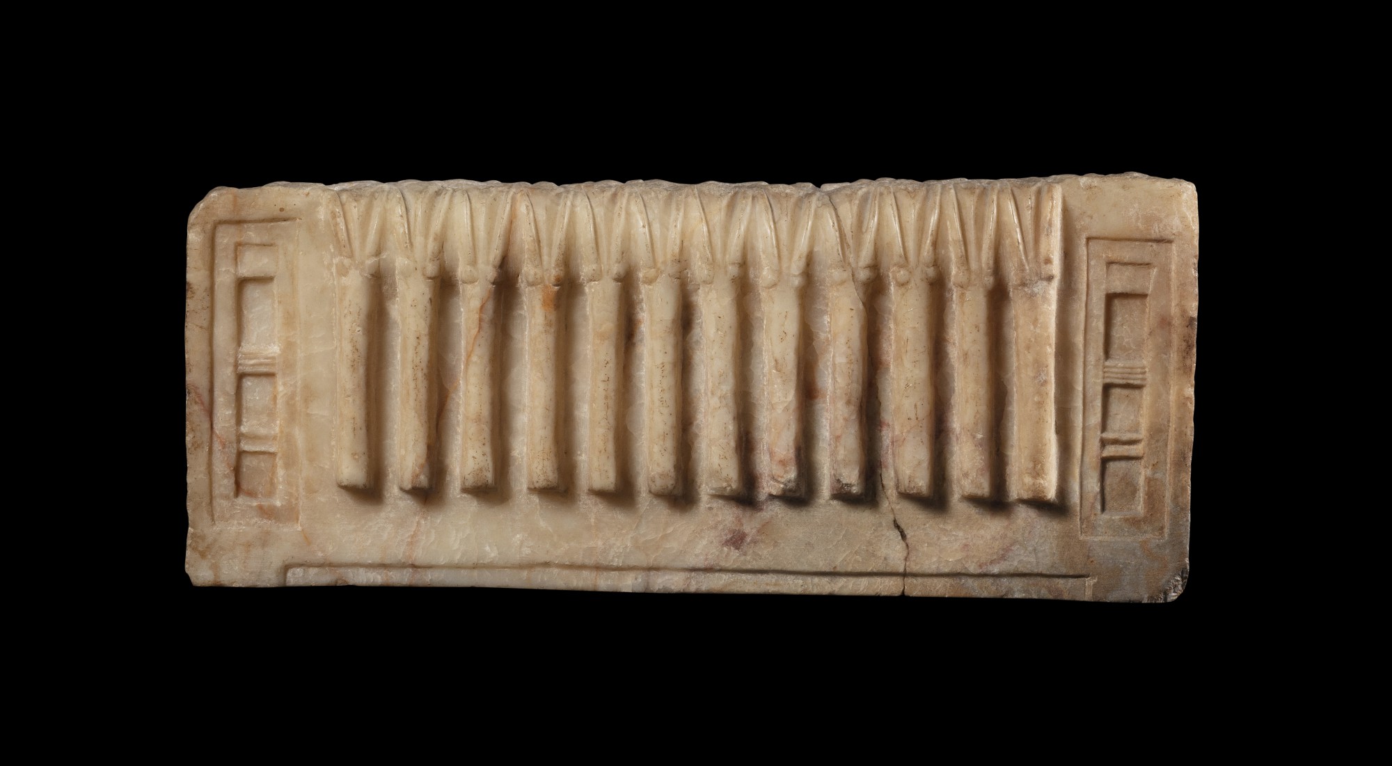 A South Arabian Alabaster Ibex Frieze, Qataban, 3rd Century B.C./1st ...