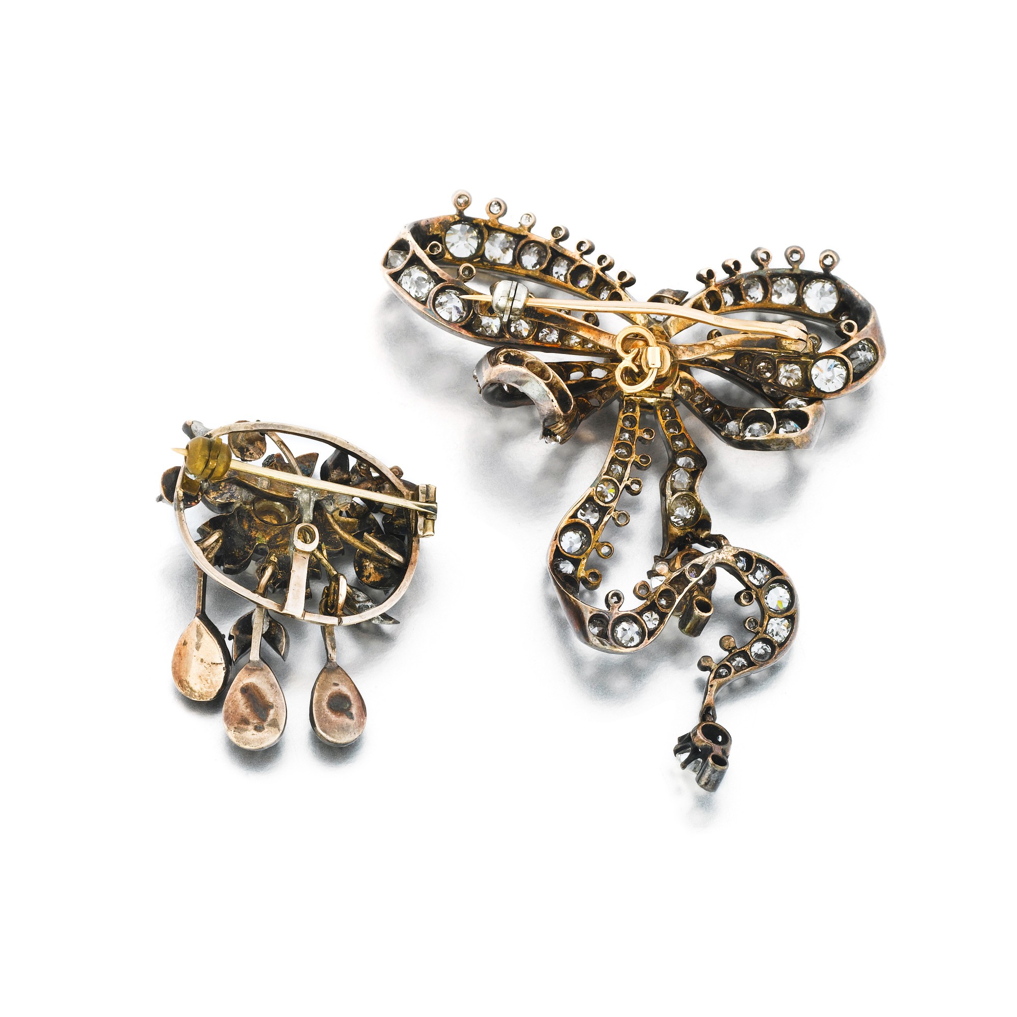 Two diamond brooches, Austro Hungarian, circa 1870 | Hôtel Lambert, Une ...