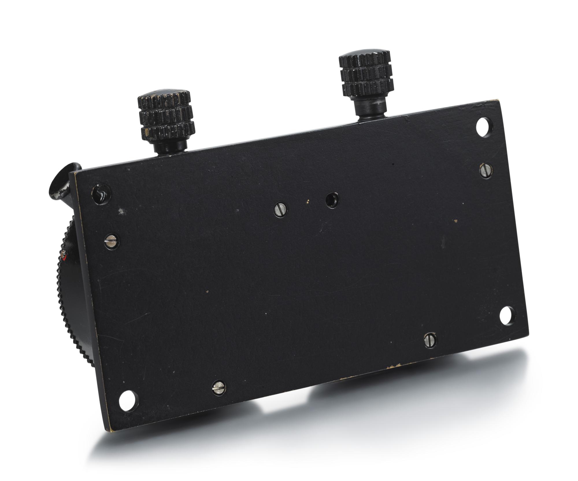 HEUER | MASTER TIME MONTECARLO, A PLATE MOUNTED PAIR OF RALLY MASTER ...