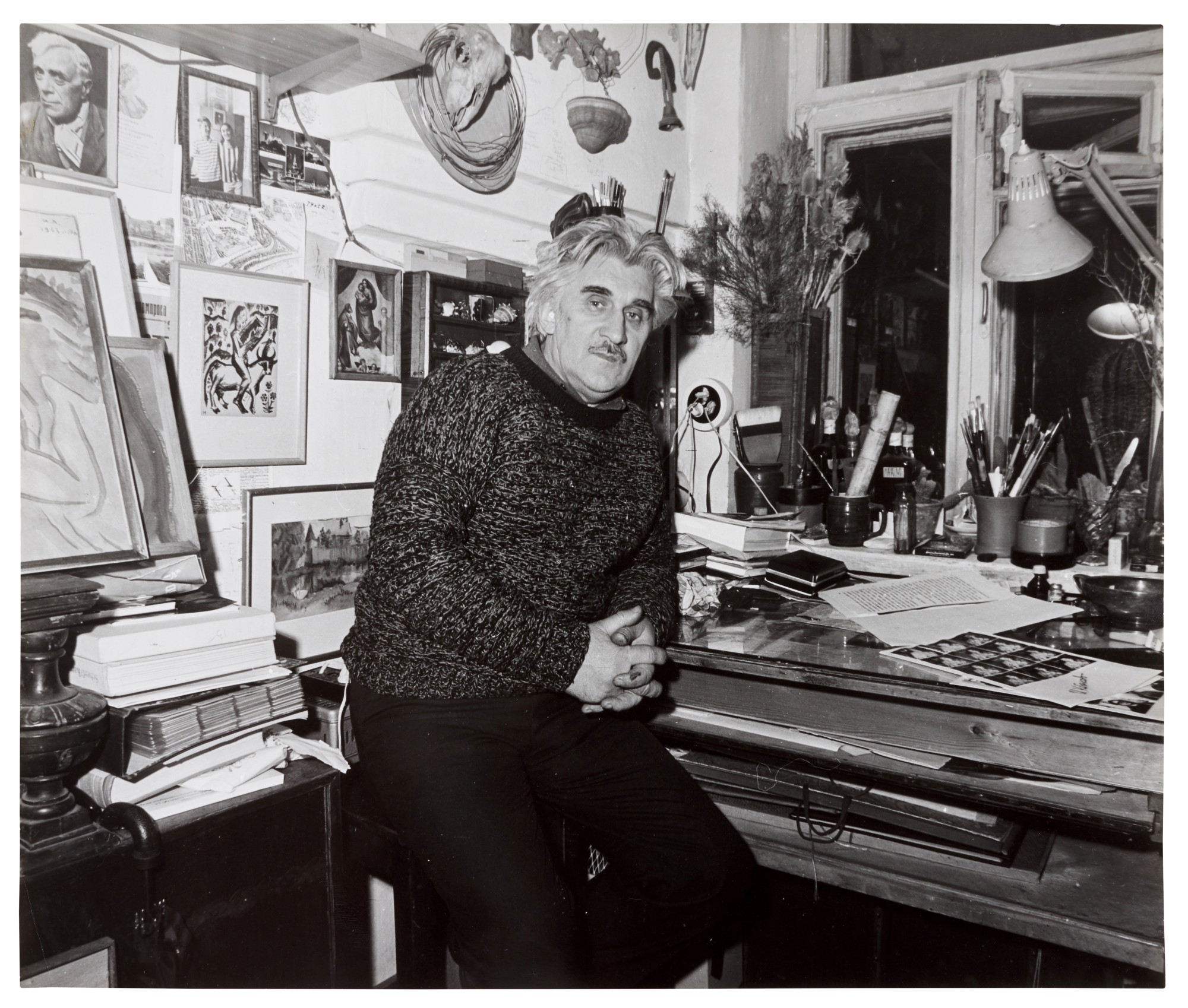 GEORGE KIESEWALTER | FROM THE SERIES IN THE STUDIOS (PLAVINSKY, ORLOV ...