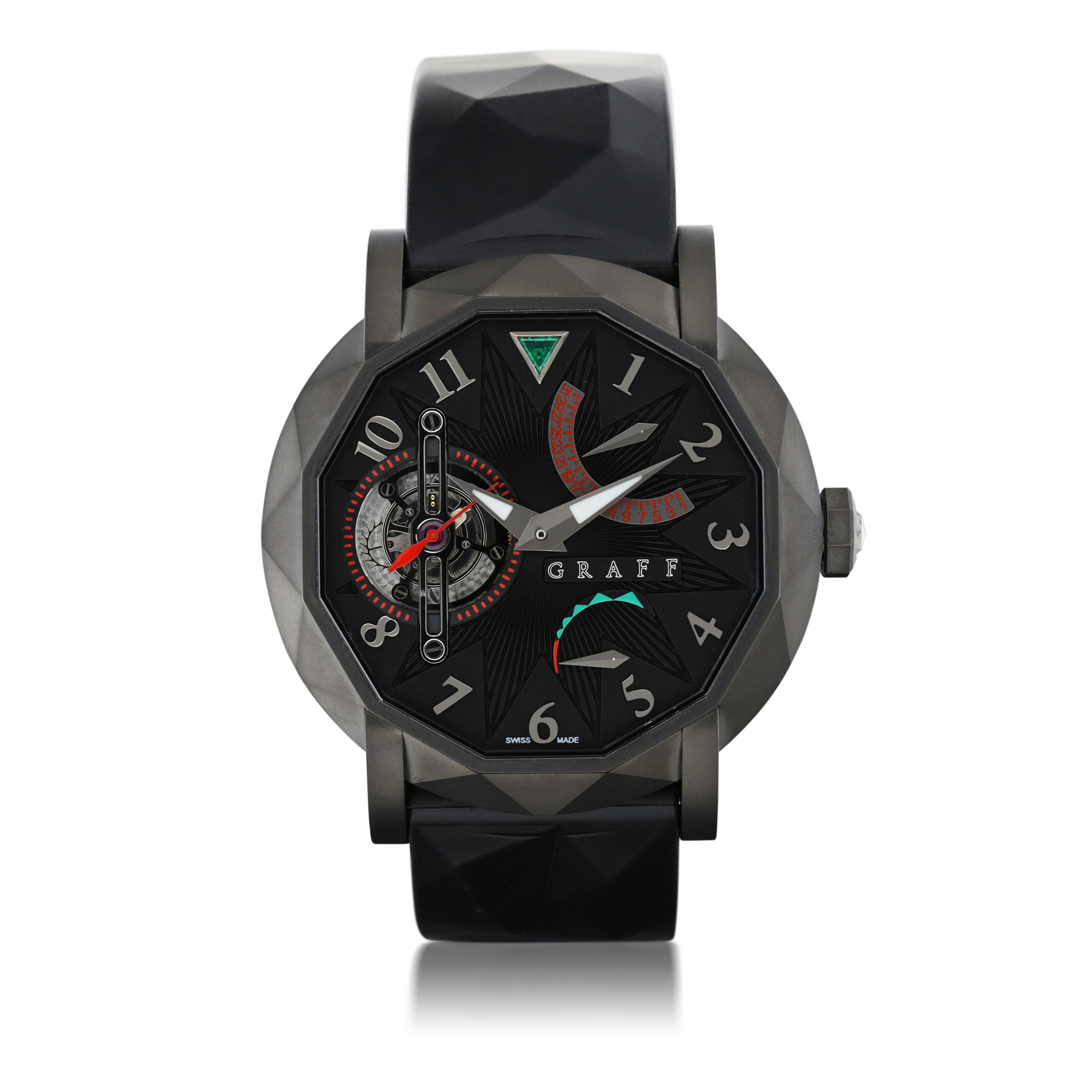 GRAFF | REFERENCE MG45B MASTERGRAFF TOURBILLON A LIMITED EDITION DLC ...