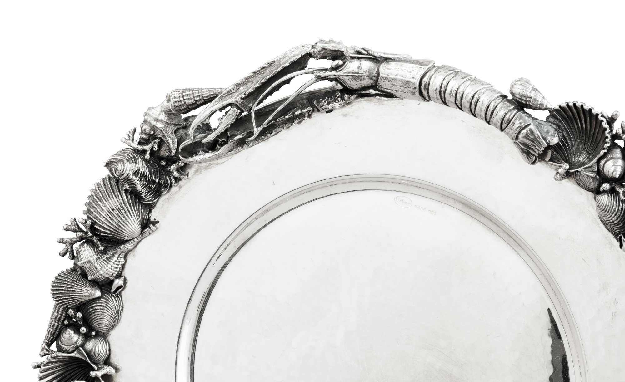 A group by Giovanni Raspini, Arezzo, modern, comprising three silver ...