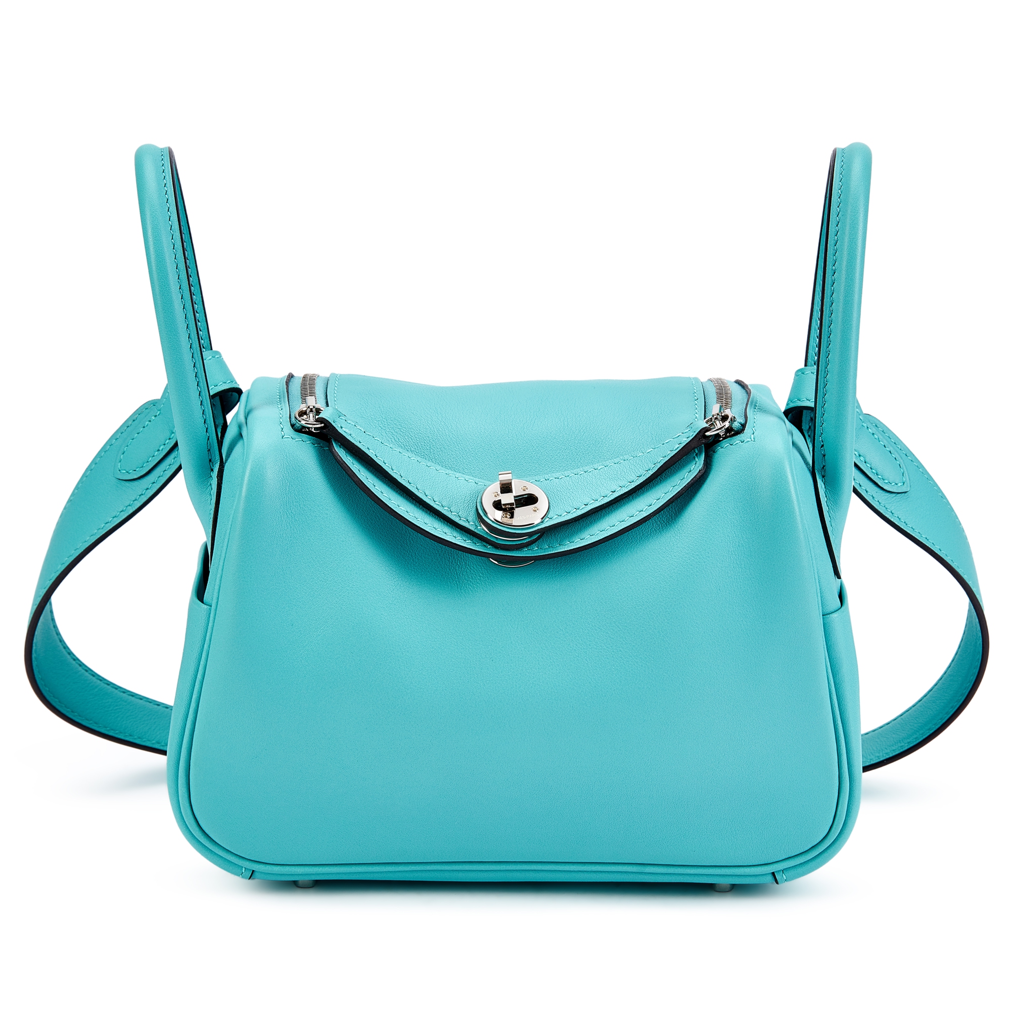 Bleu Atoll Swift Mini Lindy 20 Palladium Hardware, 2020 | Handbags ...