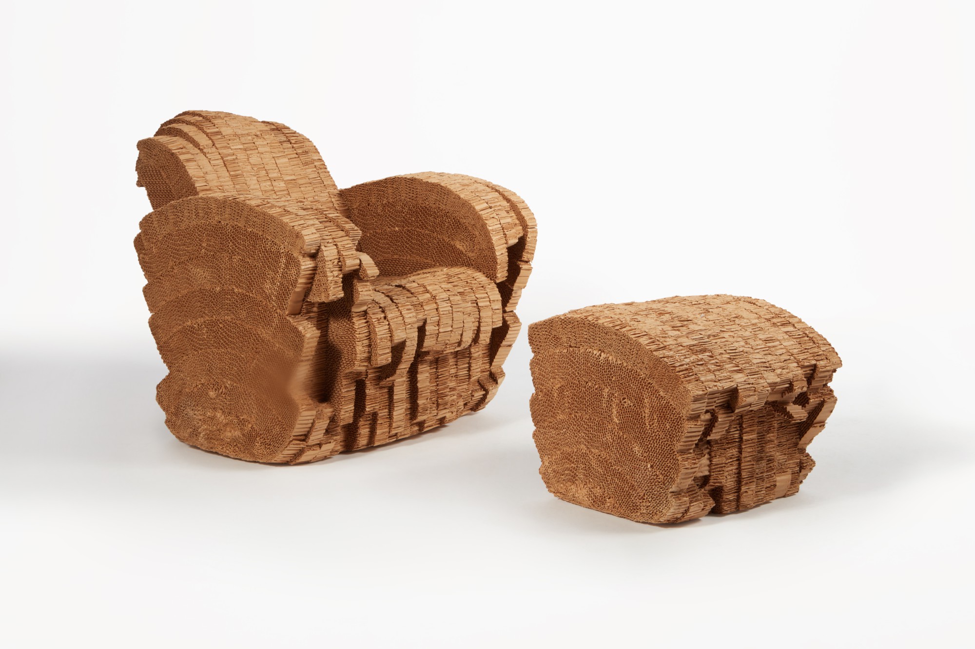 Frank Gehry, "Little Beaver" Chair and Ottoman | Design | 2021 | Sotheby's
